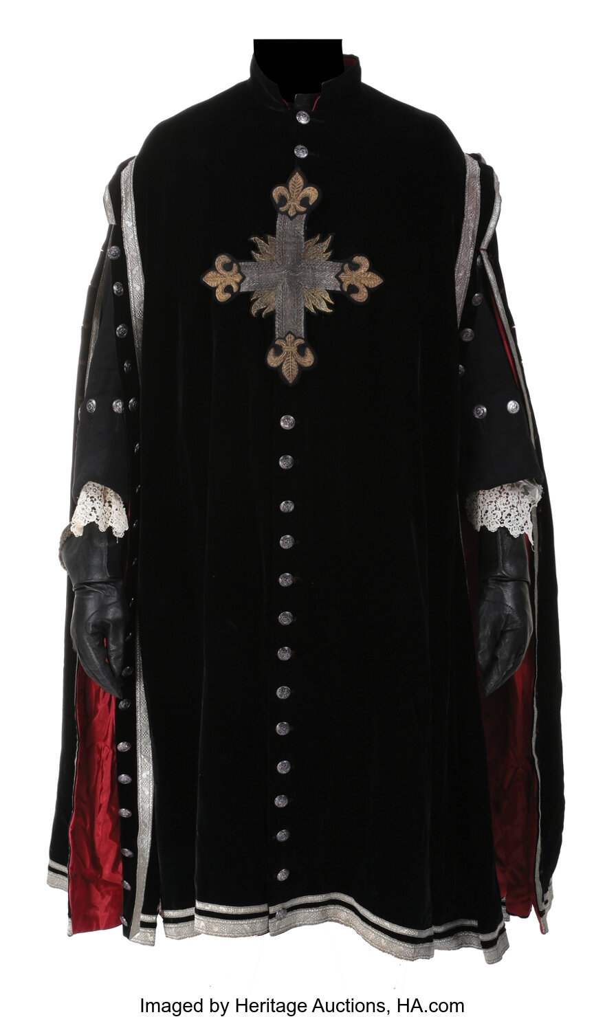 Jeremy Irons "Aramis" Musketeer costume from The Man In the Iron | Lot ...