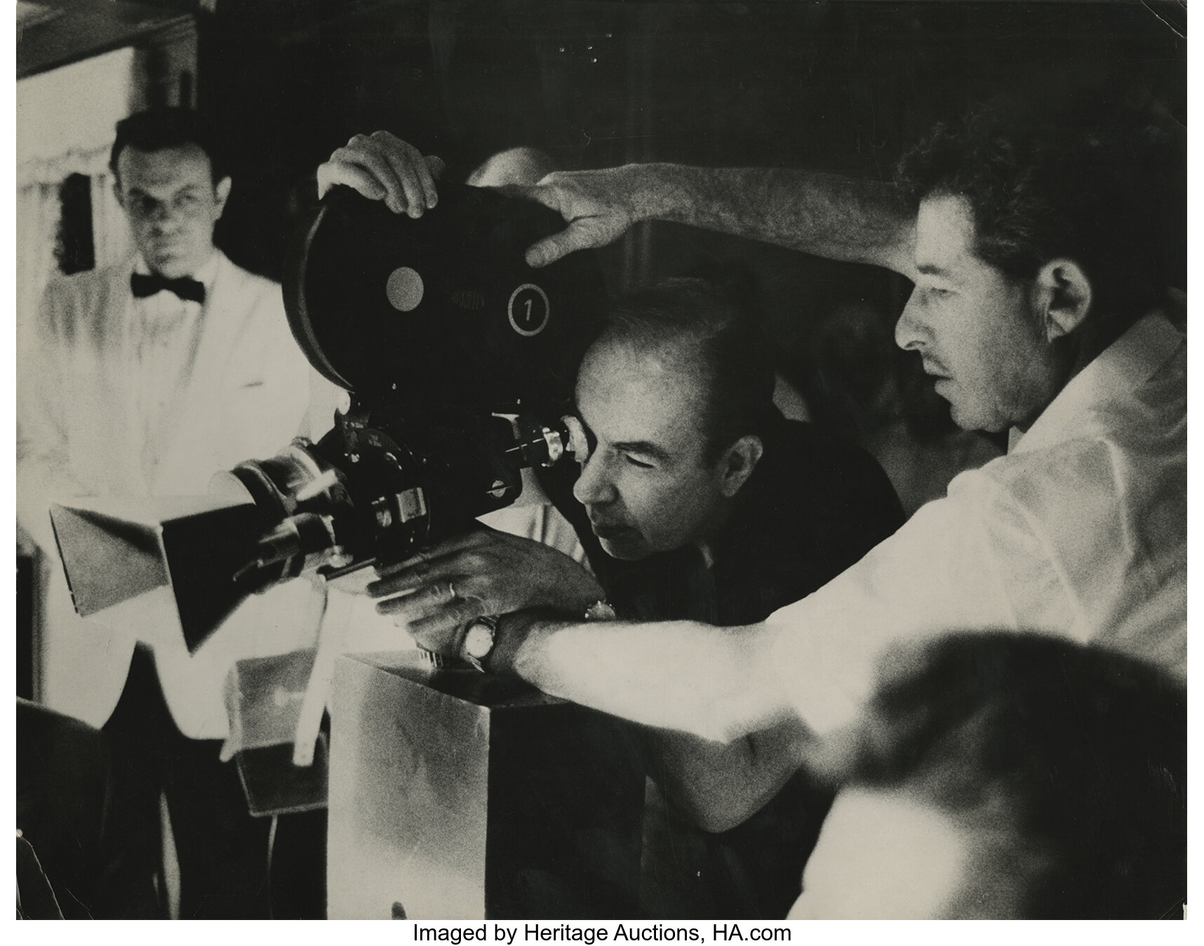Vincente Minnelli directing (3) oversize photographs by Pierluigi | Lot ...