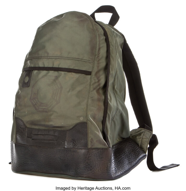 Matthew Fox "Jack" DHARMA backpack from Lost Season 5.... Movie/TV ...