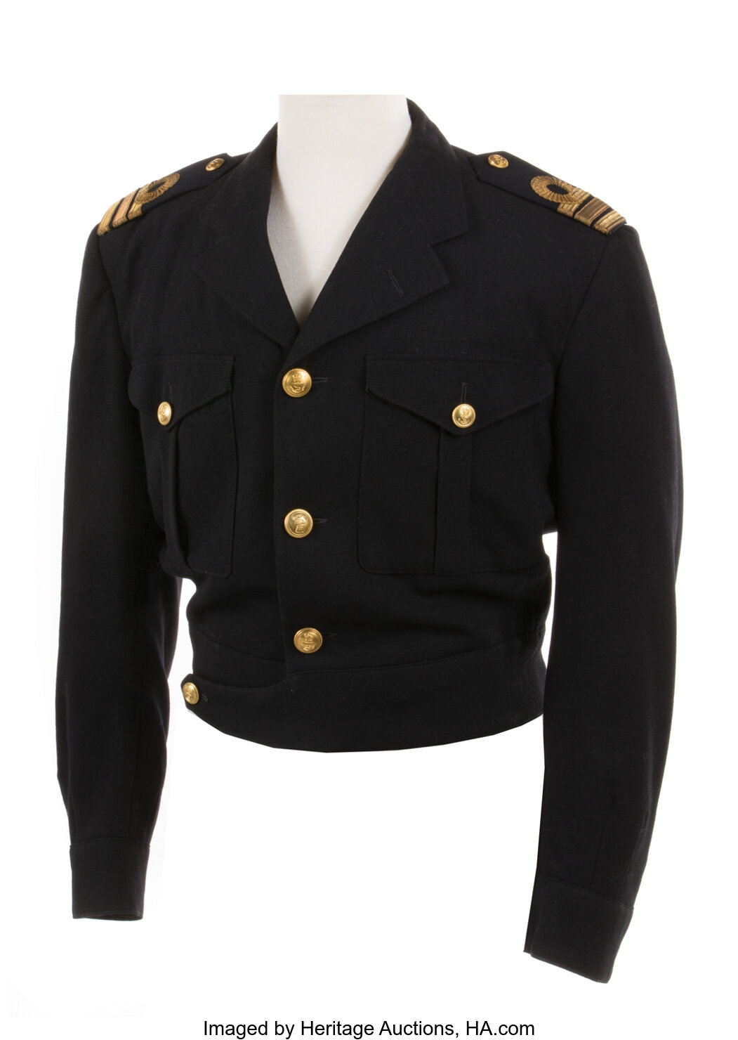 Roger Moore "James Bond" Royal Navy uniform jacket from The Spy Who ...