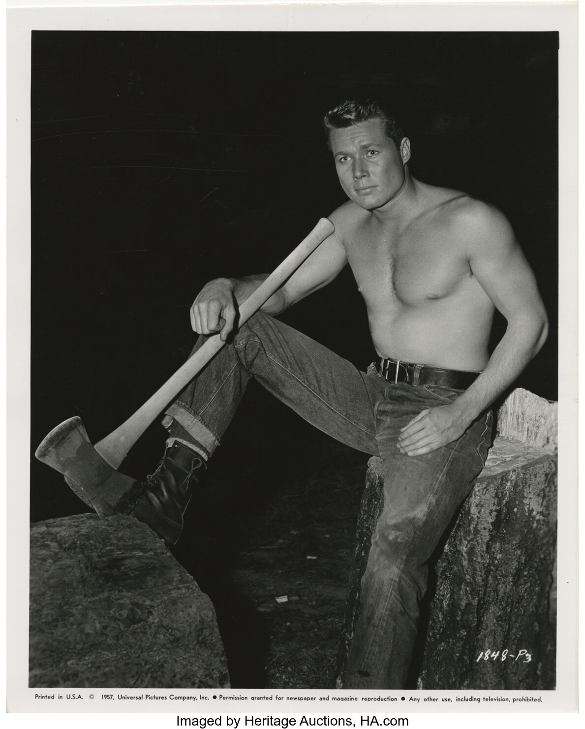 Male masculine and beefcake (200+) photographs.... Movie/TV | Lot #3002 ...