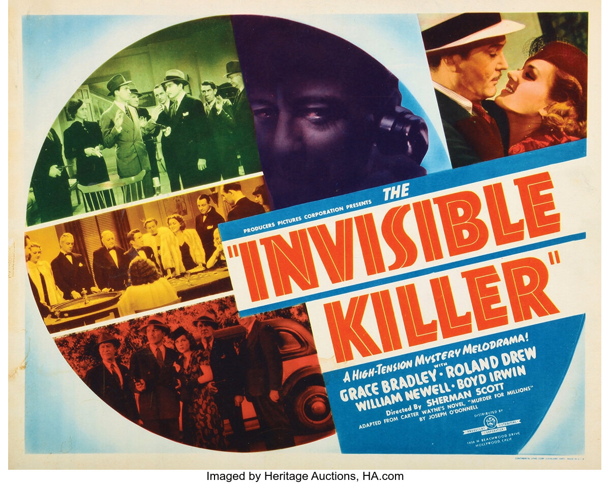 Various studios crime (50) lobby cards from 11 films. . ... Movie | Lot ...