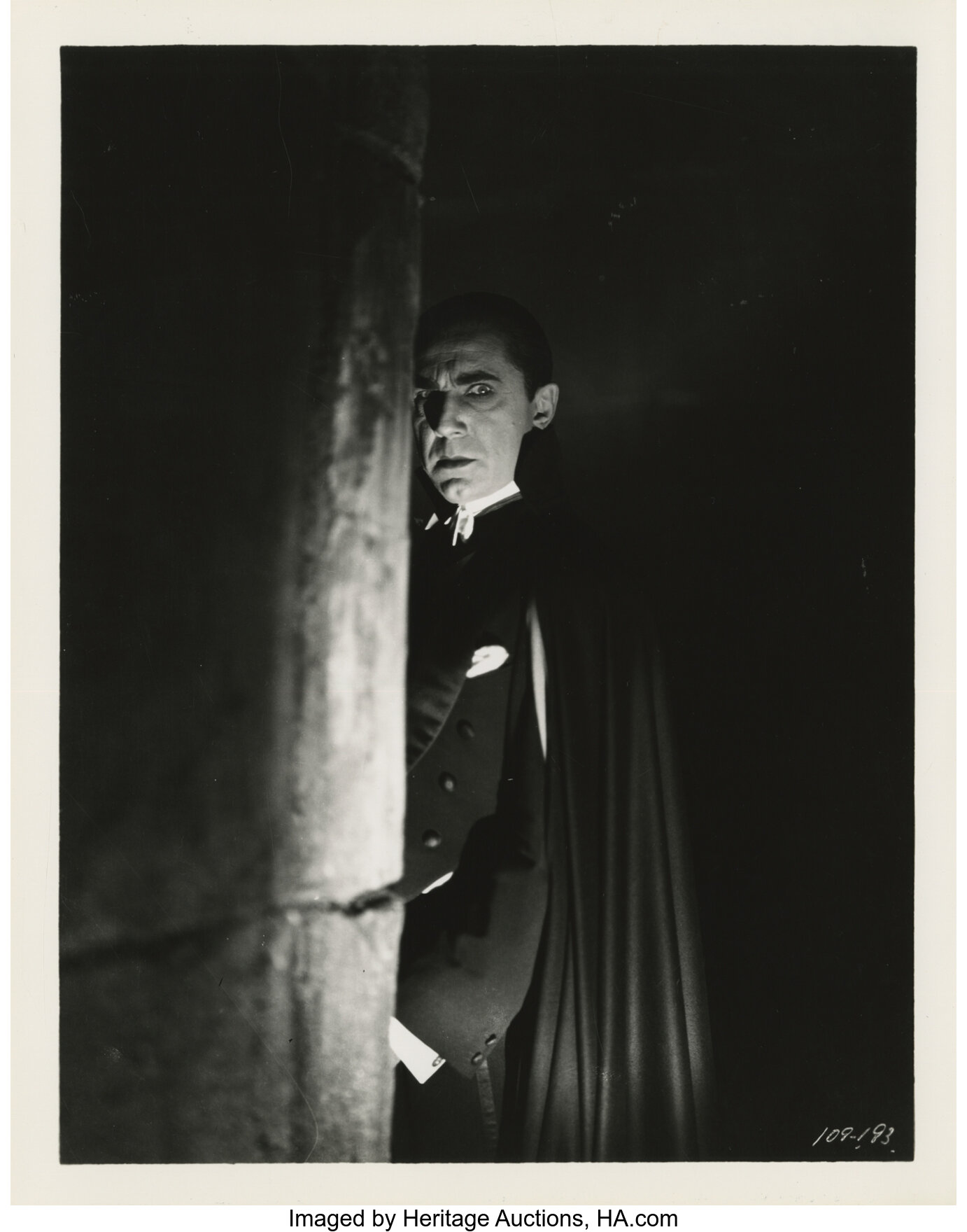 Bela Lugosi as "Count Dracula" portrait photograph from Dracula ...