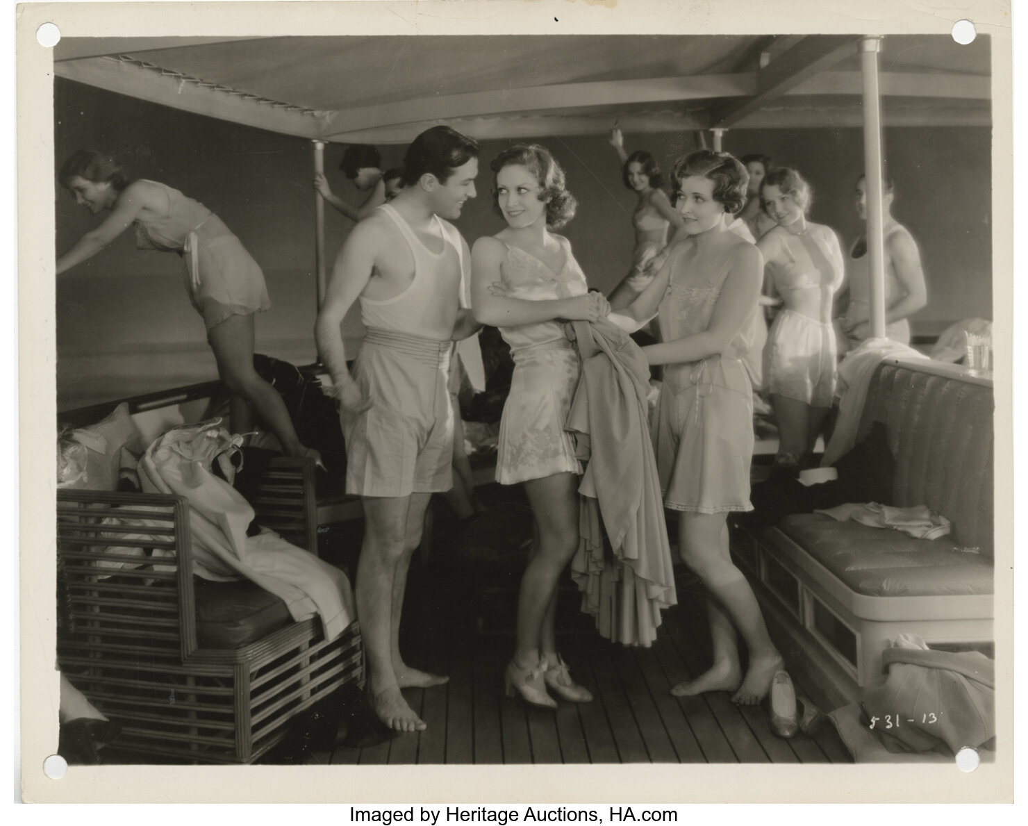 Joan Crawford (20+) photographs from Dance, Fools, Dance.... | Lot ...
