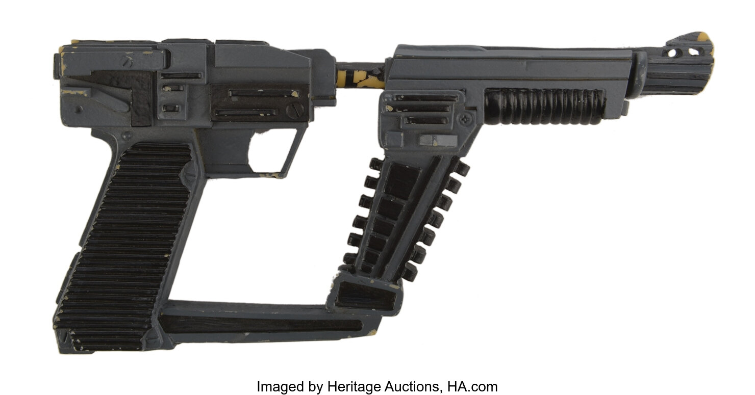"The Visitors" prop resin alien gun from V.... Movie/TV Memorabilia ...