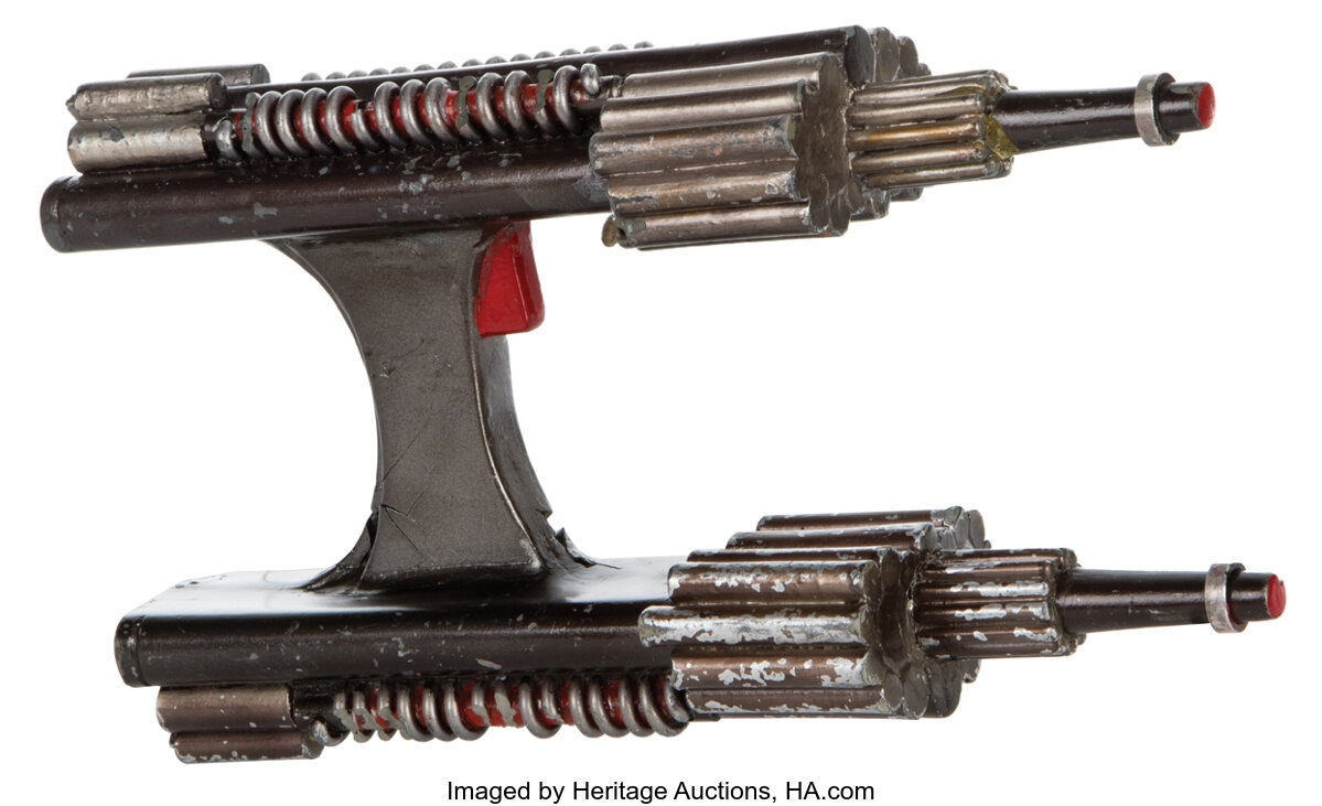 The Black Hole futuristic prop Sentry laser blaster.... Movie/TV | Lot ...