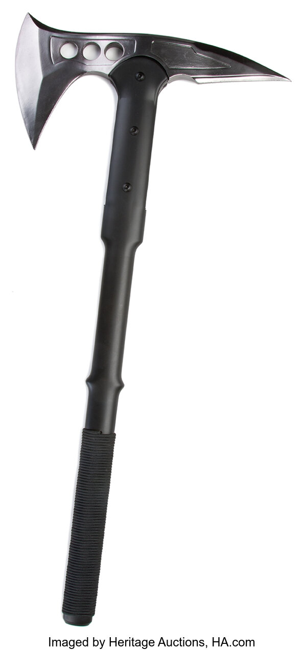"Johanna Mason" signature arena axe from The Hunger Games: Catching ...