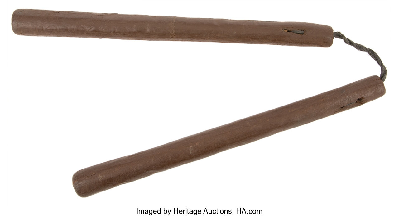 "Michelangelo" signature nunchucks from Teenage Mutant Ninja | Lot ...