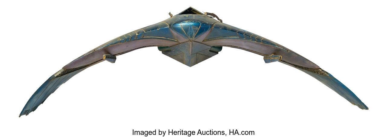 "Goa'uld Death Glider" large scale filming miniature from | Lot #1826 ...