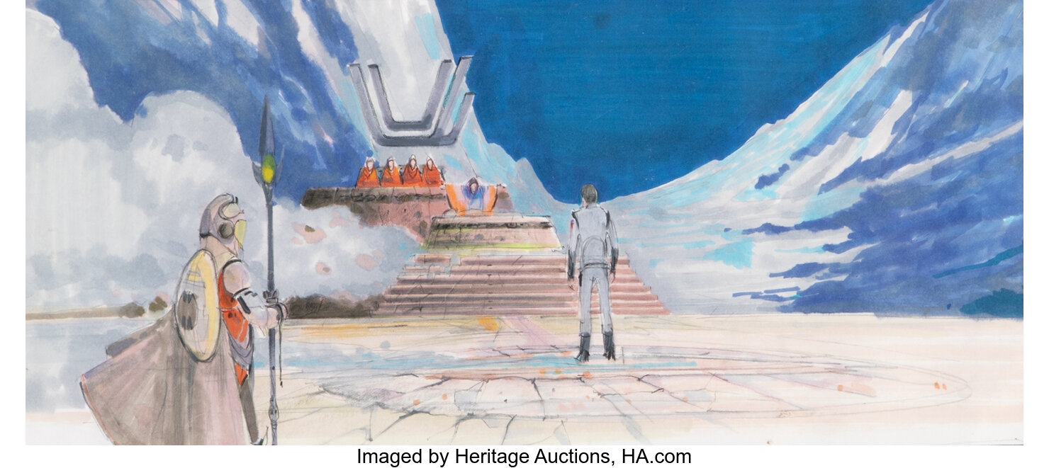 Nilo Rodis concept artwork for Star Trek III: The Search for | Lot ...