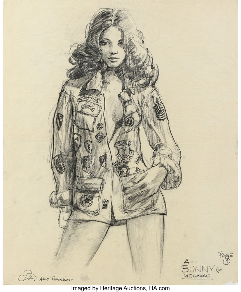 Apocalypse Now character sketch by Alex Tavoularis.... Movie/TV | Lot ...