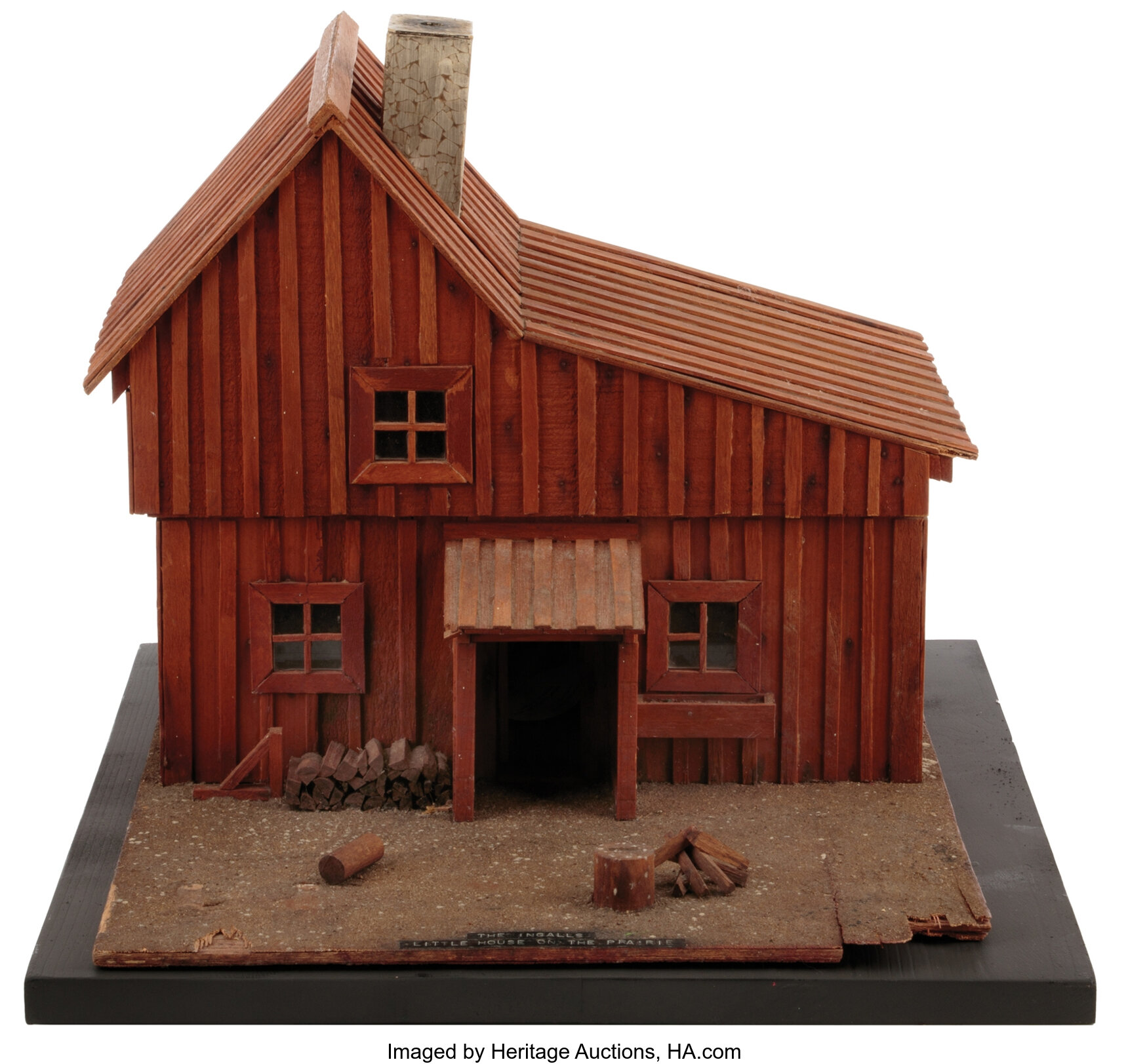 Art Director Matt Jefferies-built "Ingalls" home miniature mock-up ...