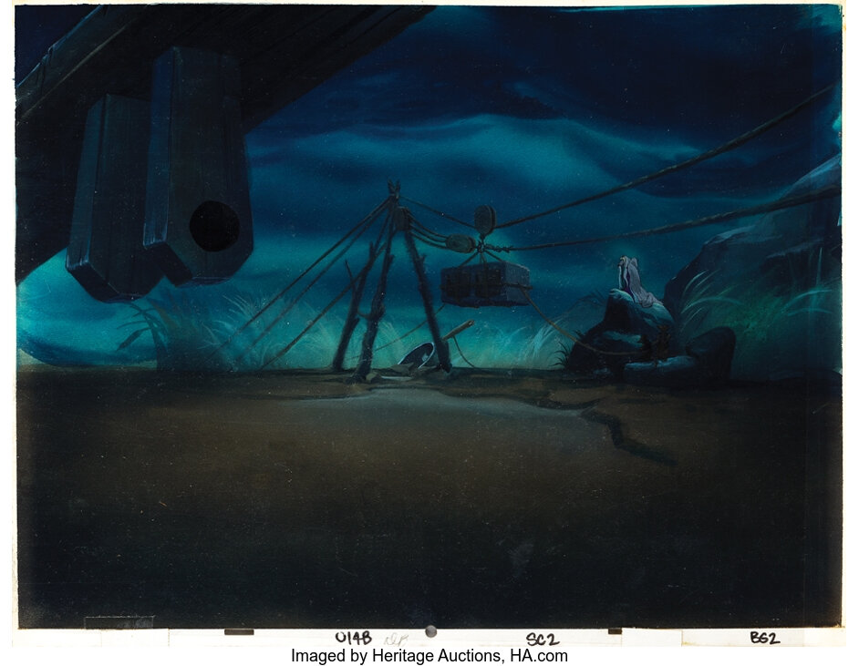 Original production background from Don Bluth's The Secret of NIMH ...