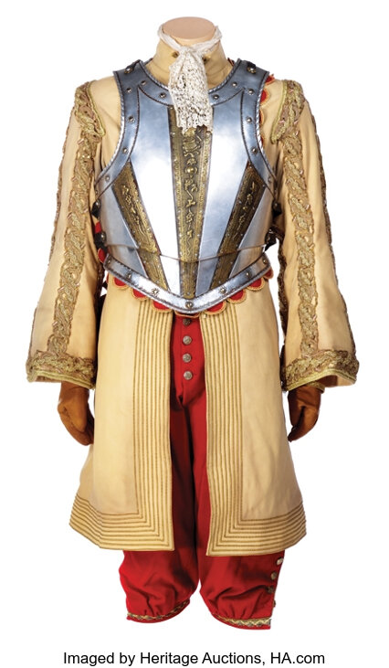 Leonardio DiCaprio "King Louis XIV" armored costume from The Man in ...