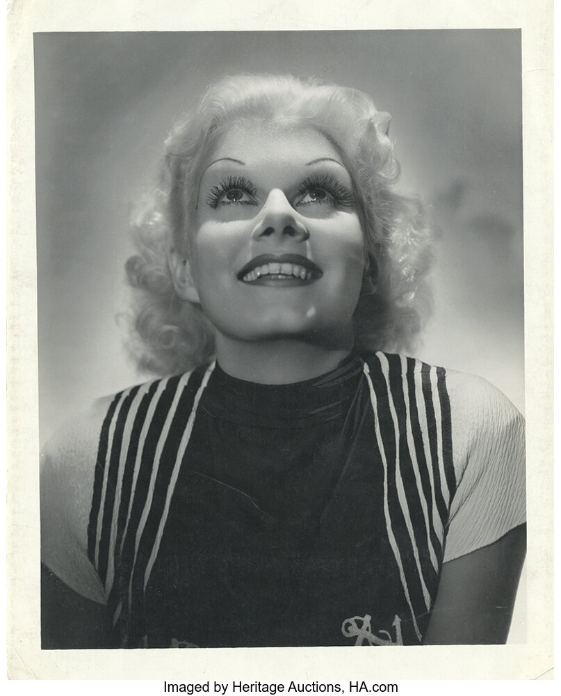 Jean Harlow portrait photographs (2) by George Hurrell. ... Movie/TV ...