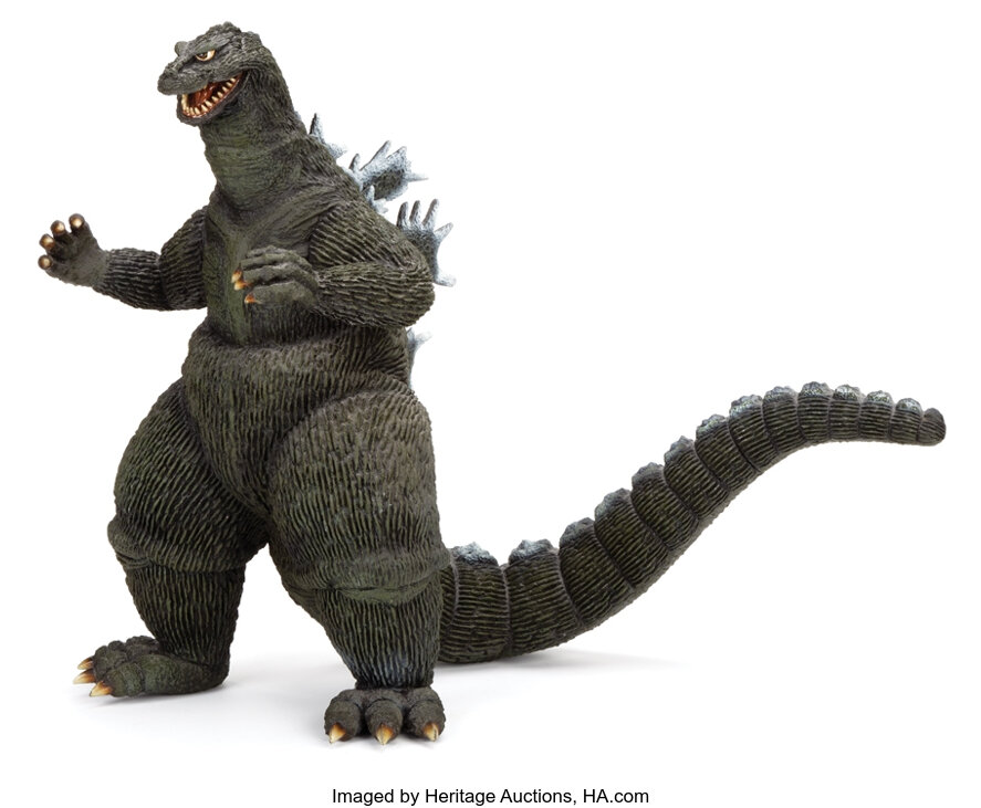 Godzilla oversize deluxe figure. ... Movie/TV Memorabilia | Lot #1698 ...