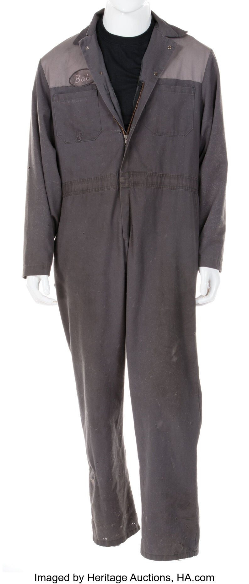 Matt Damon "Will Hunting" janitorial coveralls from Good Will | Lot ...
