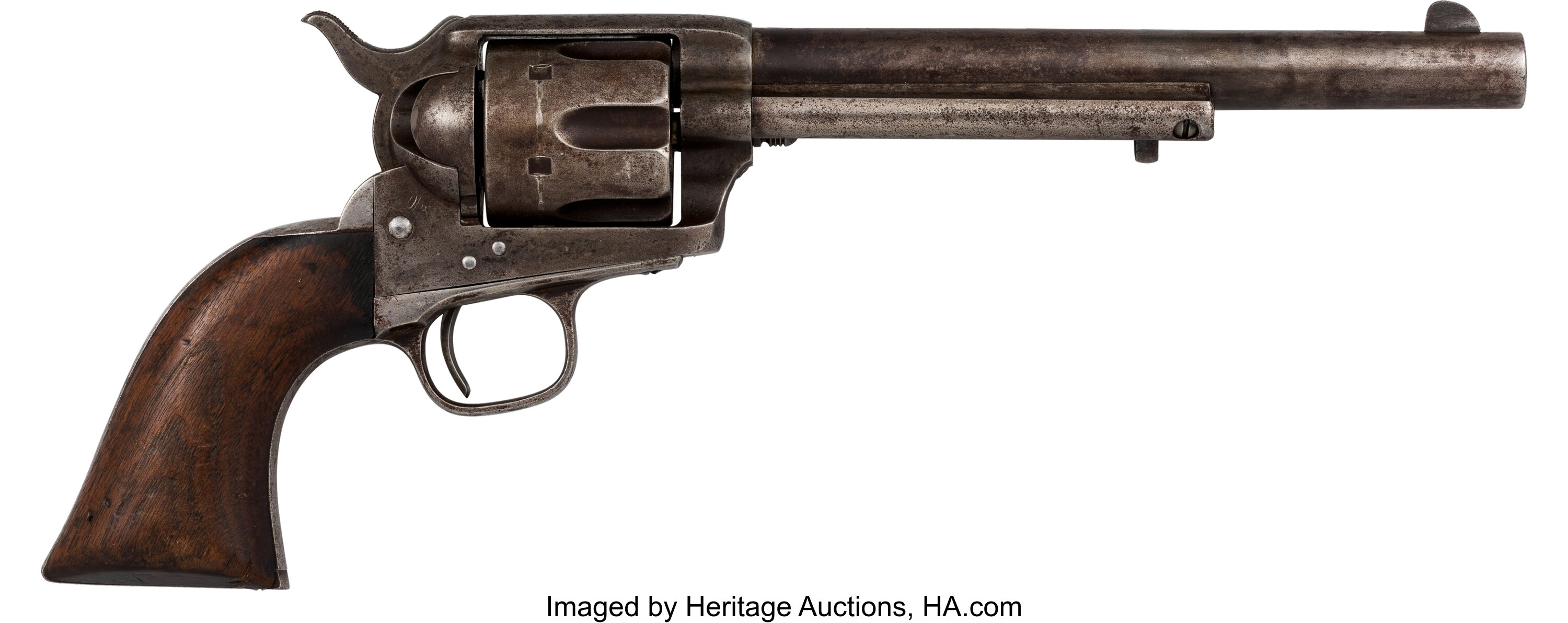 4-Digit 7th Cavalry Custer U.S. Colt Single Action Army | Lot #43049 ...