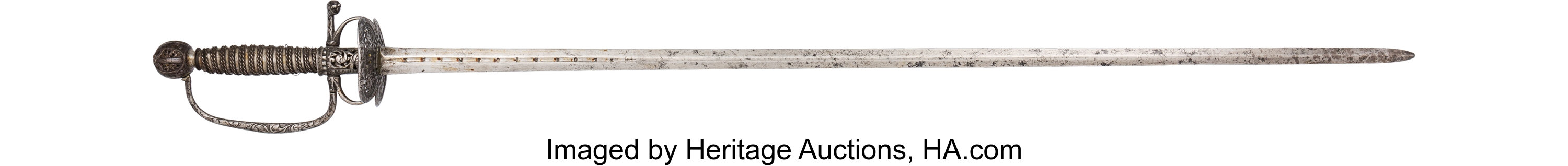 Transitional Small Sword-Rapier.. ... Edged Weapons Swords | Lot #40010 ...
