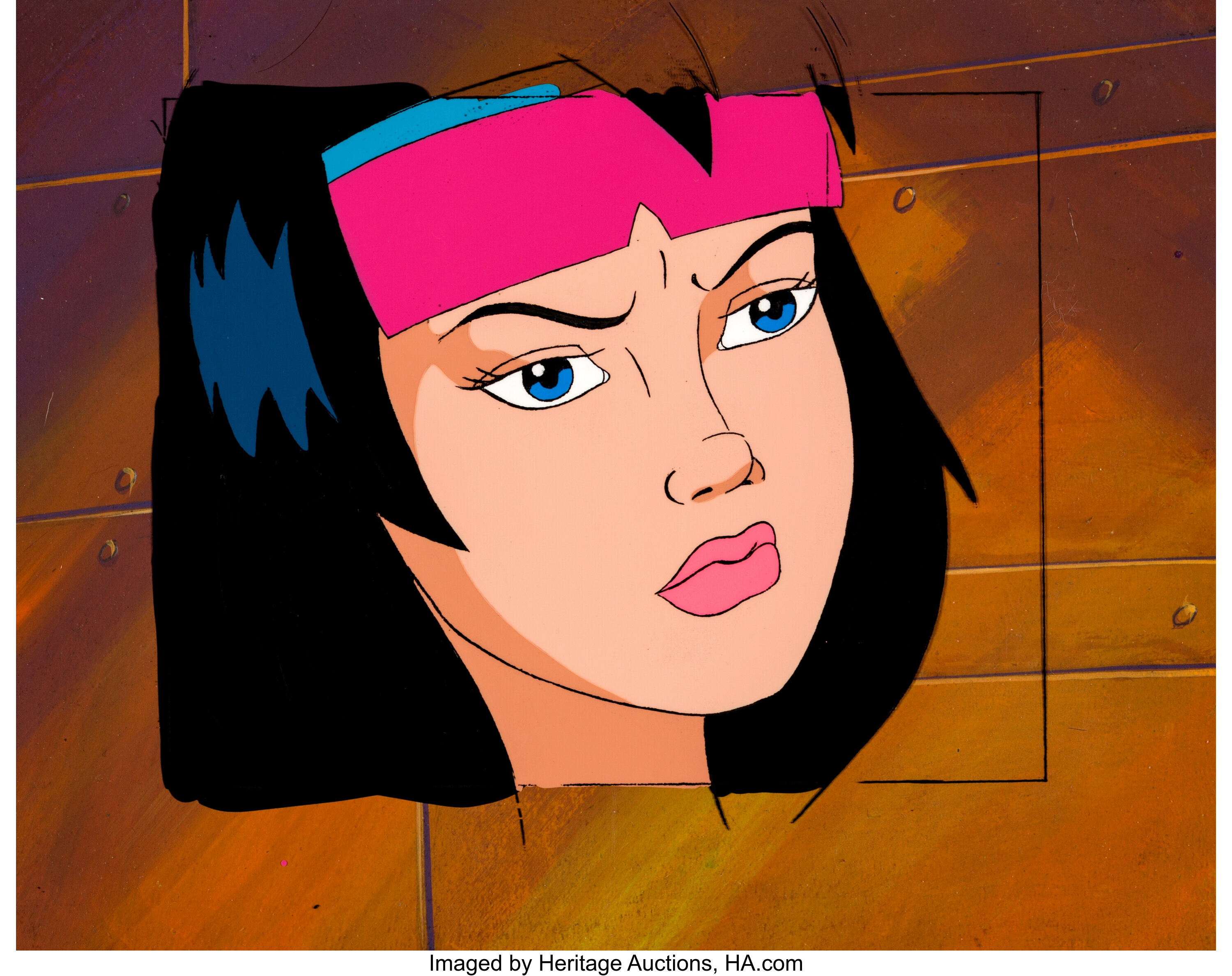 X-Men Jubilee Production Cel with Master Background (Marvel | Lot ...