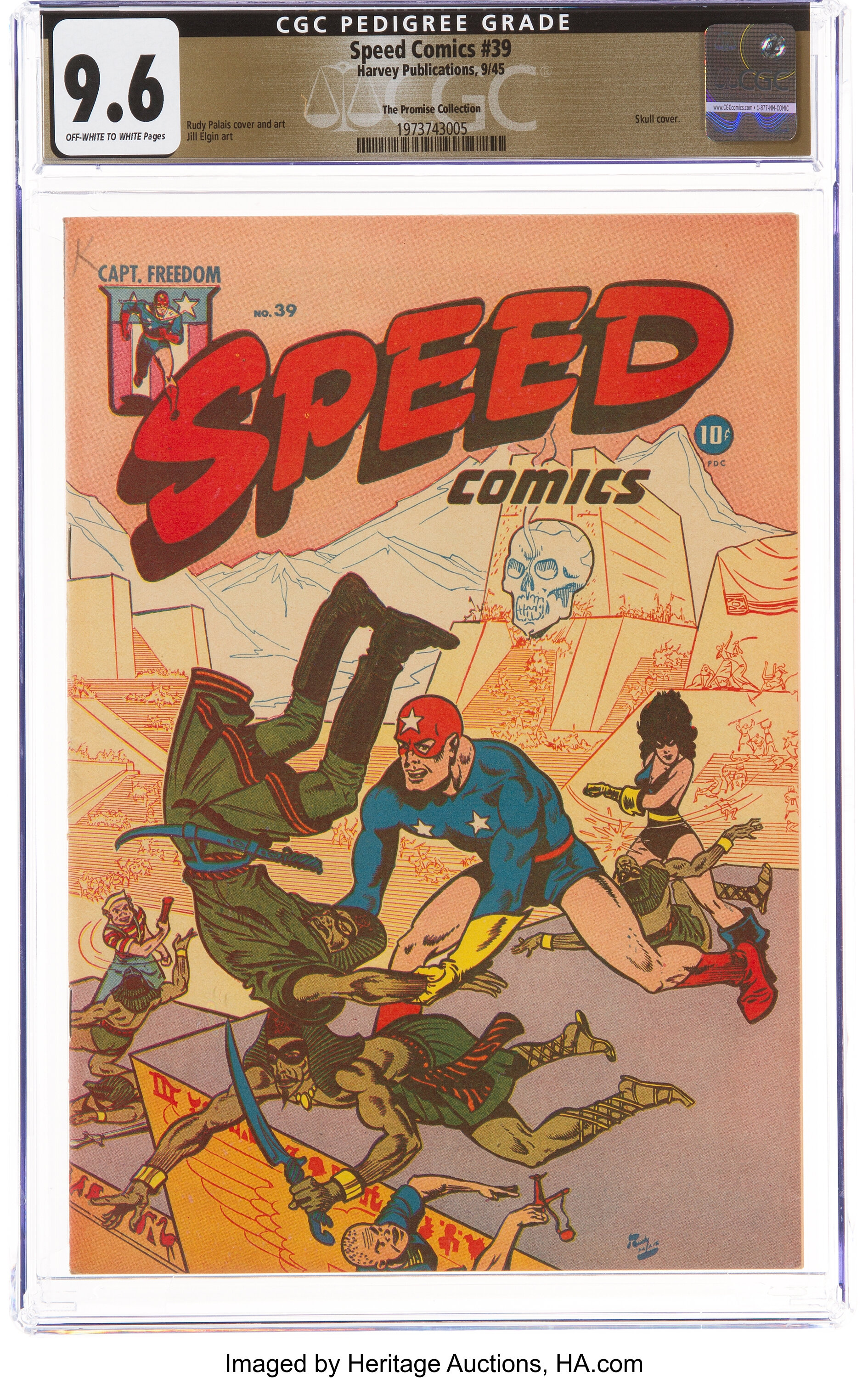 How Much Is Speed Comics #39 Worth? Browse Comic Prices | Heritage Auctions
