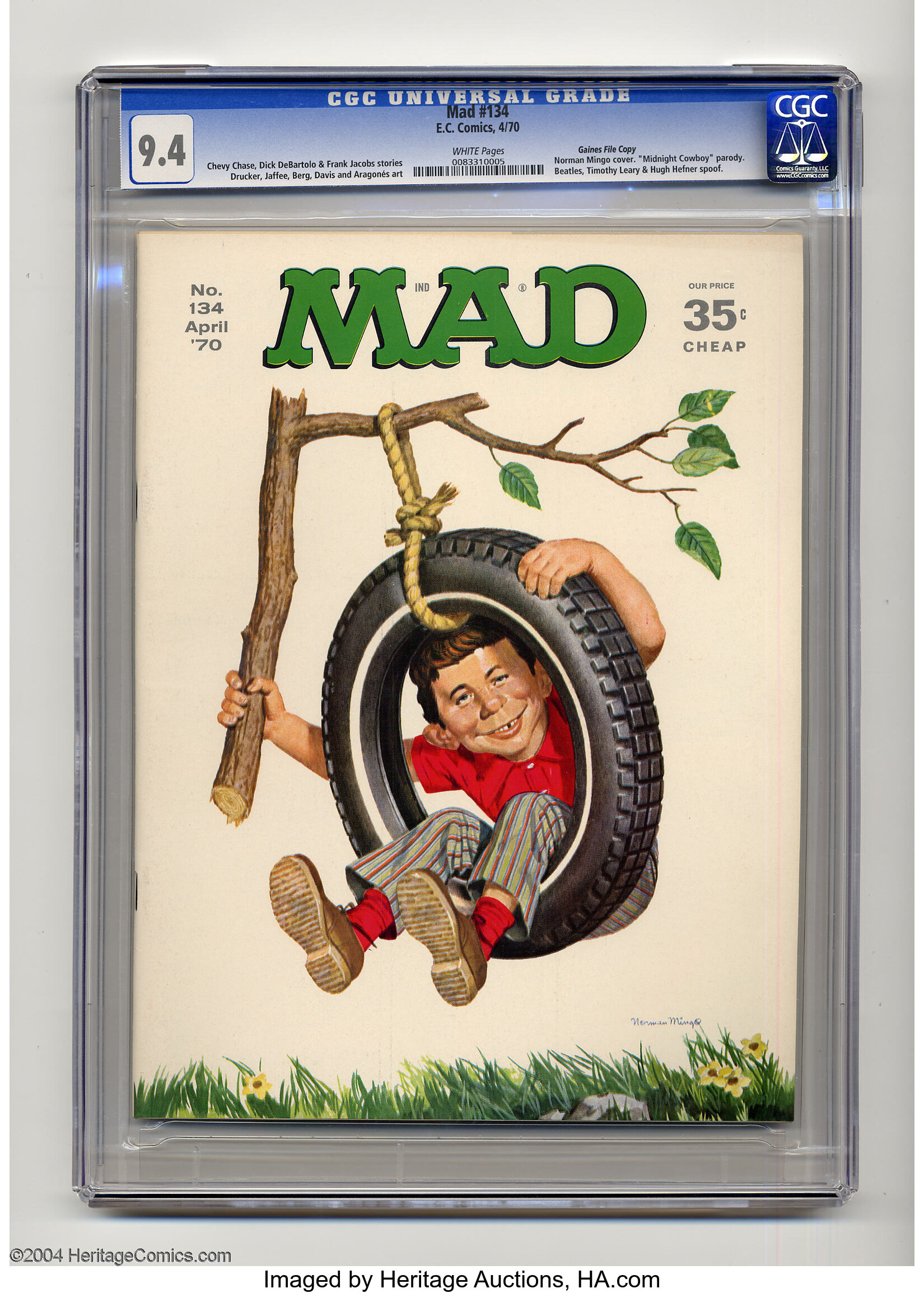 How Much Is Mad #134 Worth? Browse Comic Prices | Heritage Auctions