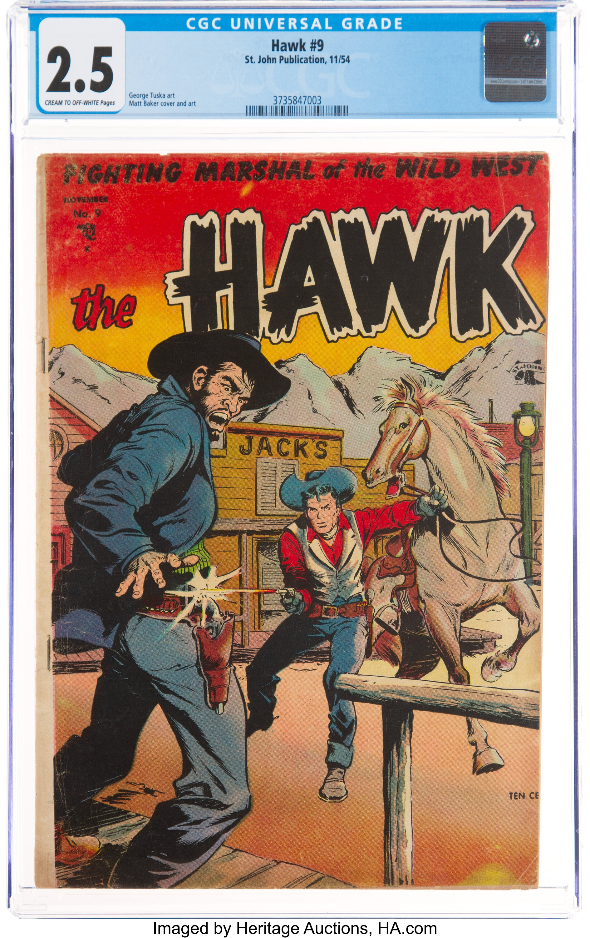How Much Is The Hawk #9 Worth? Browse Comic Prices | Heritage Auctions