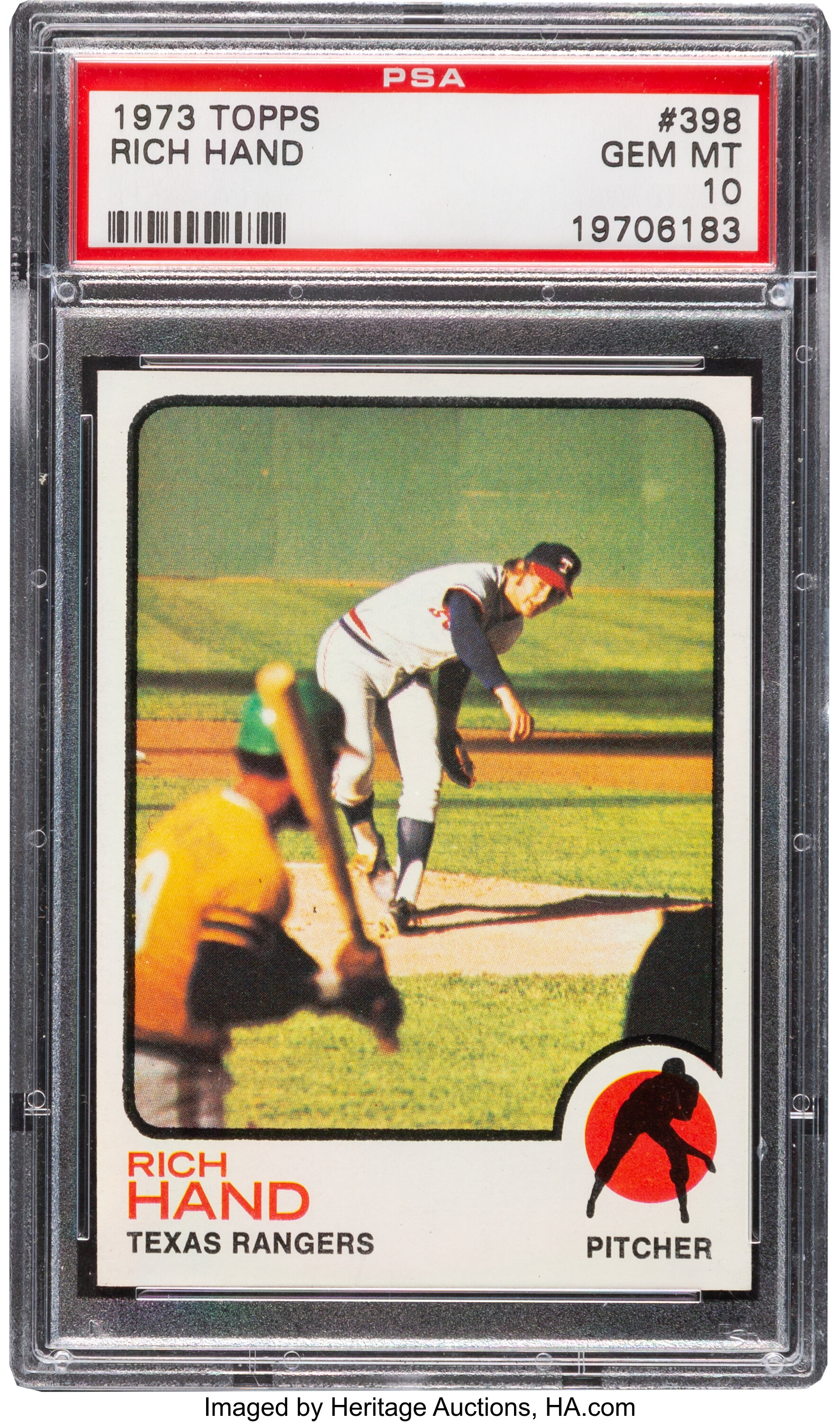 1973 Topps Rich Hand #398 PSA Gem Mint 10 ... Baseball Cards | Lot ...