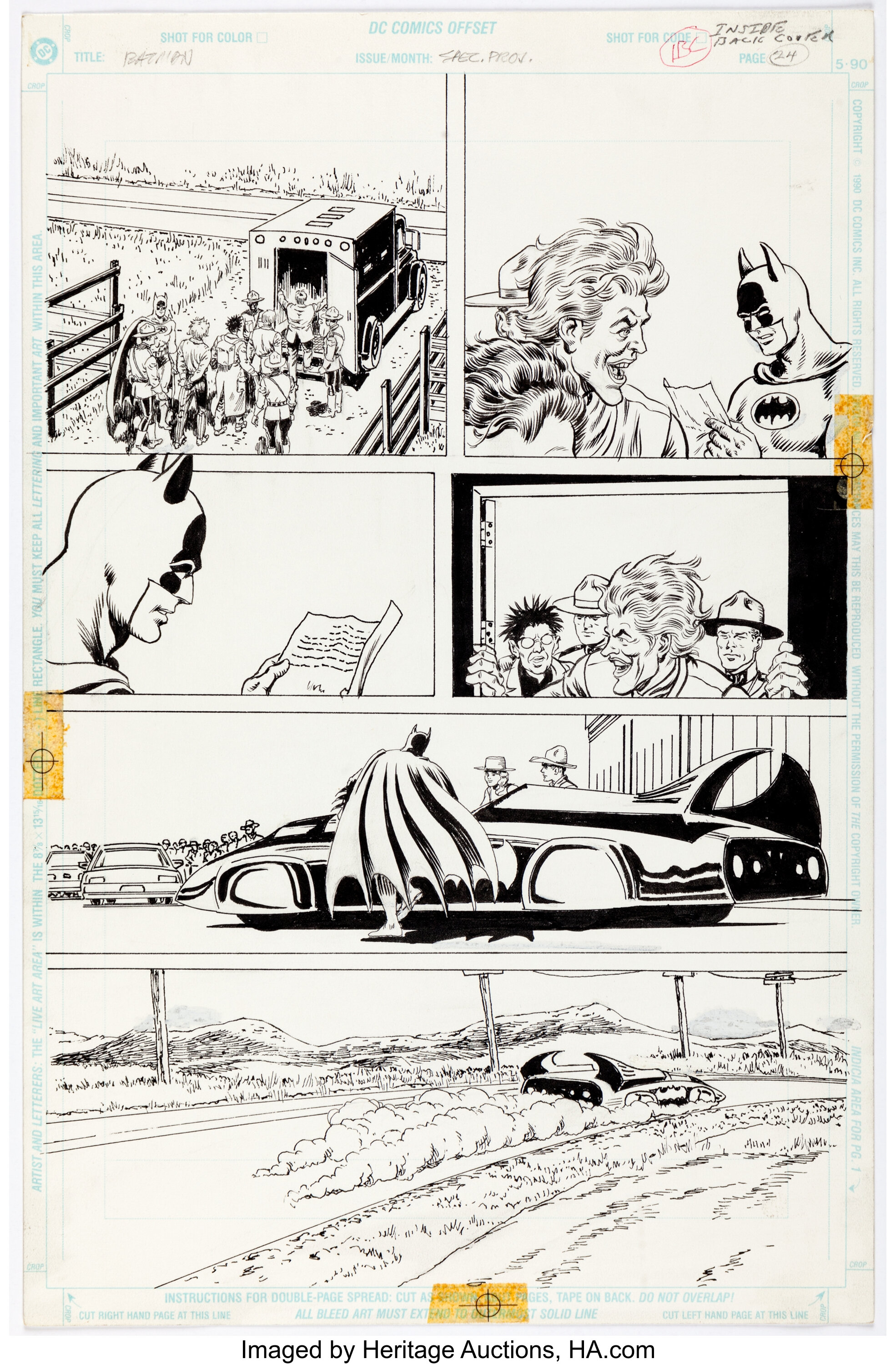 Curt Swan and Murphy Anderson Batman: A Word to the Wise Story Page ...