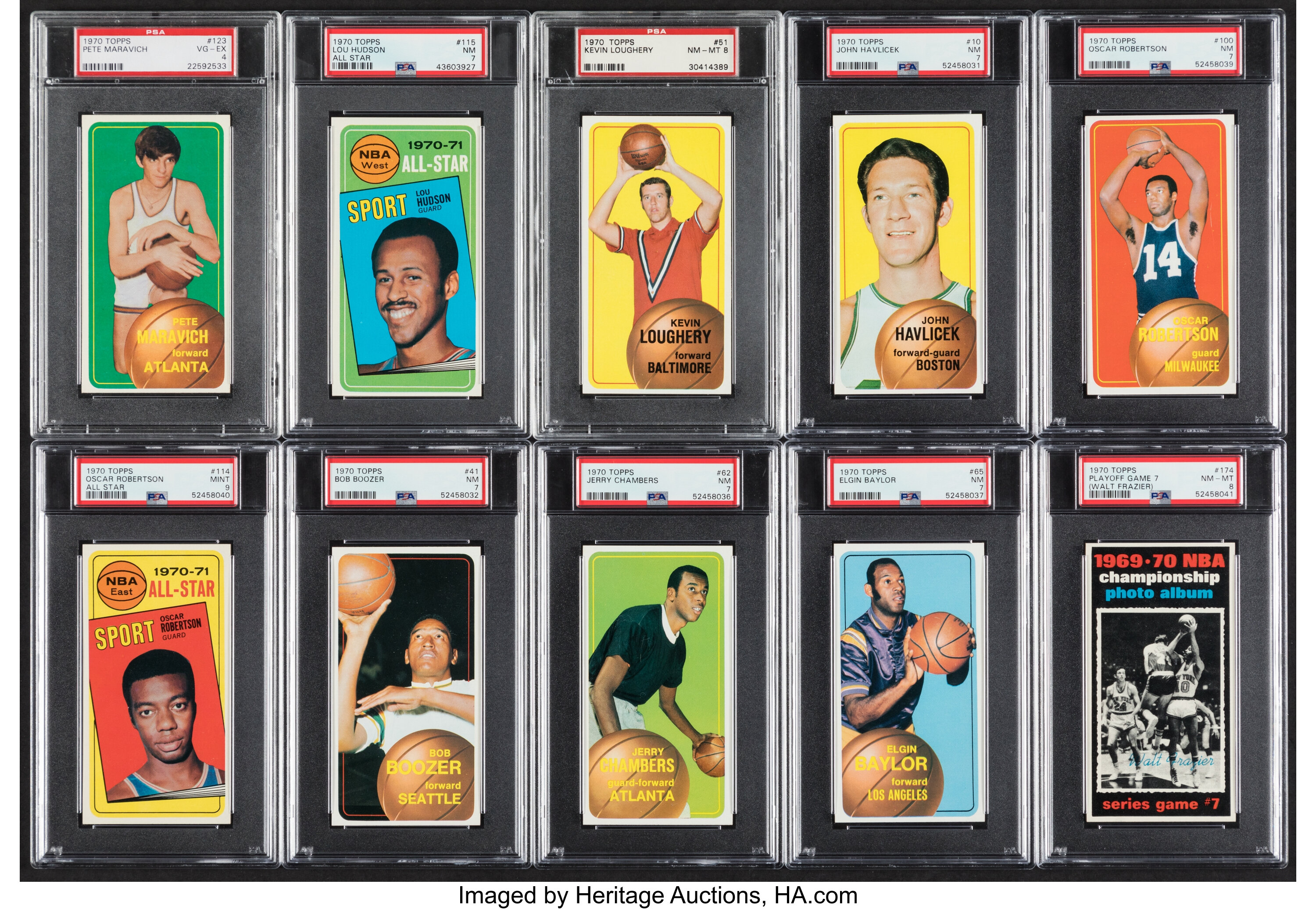 1970 Topps Basketball Complete Set (175).... Basketball Cards Sets ...