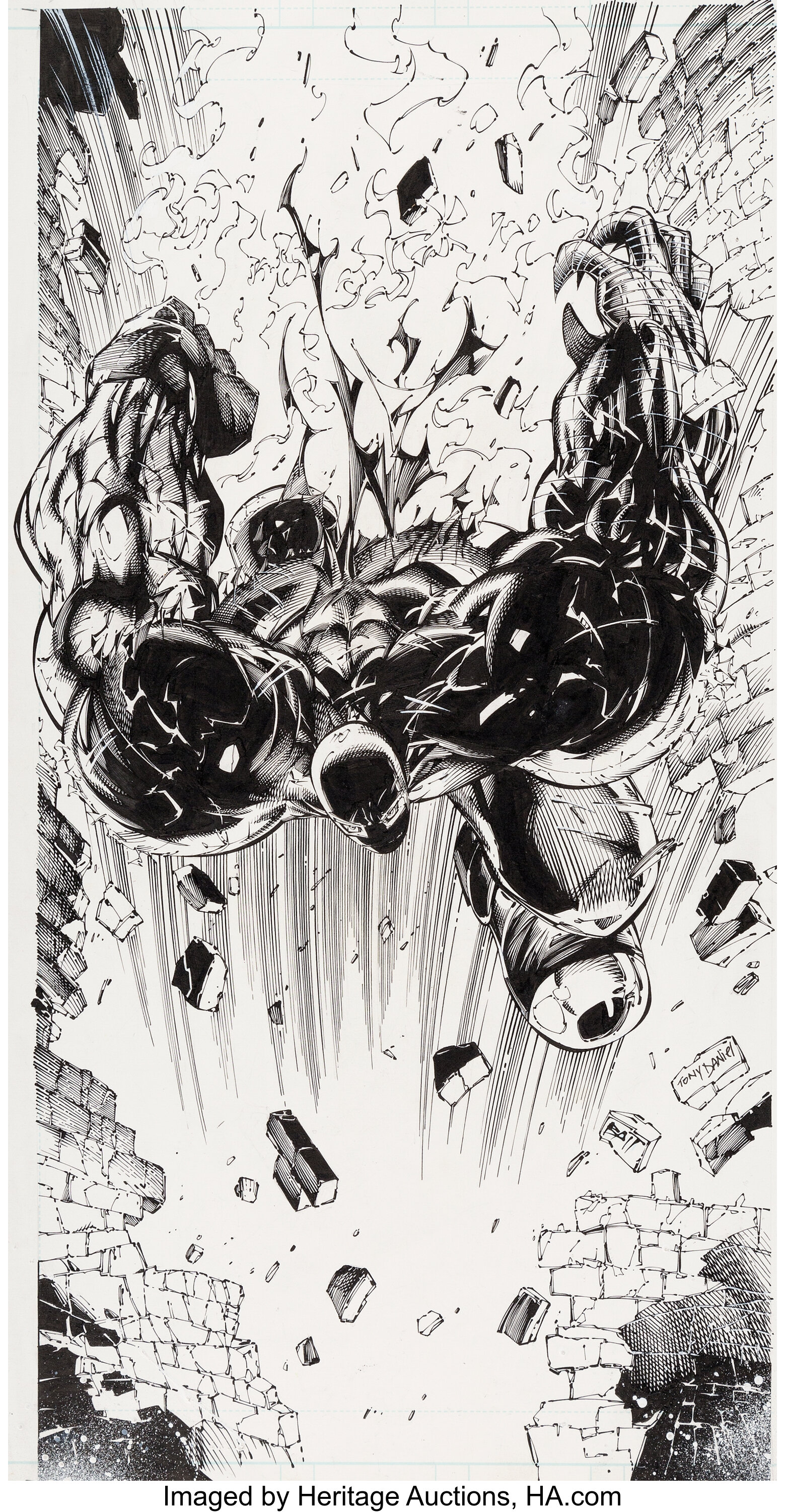 Tony Daniel and Matt Banning (as Batt) The Tenth #10 Variant Cover ...