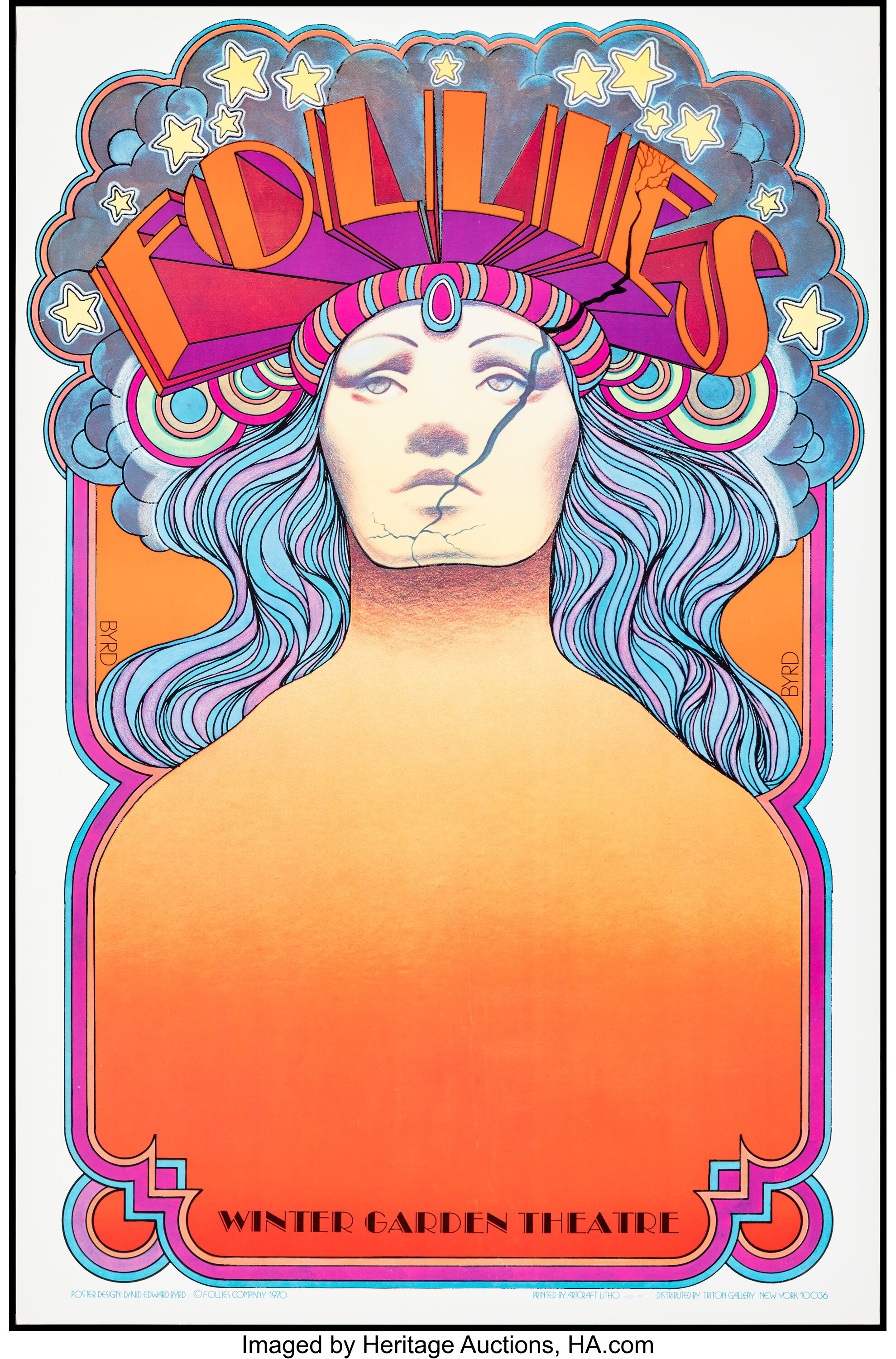 Follies at the Winter Garden Theatre (Triton Gallery, 1970). | Lot ...