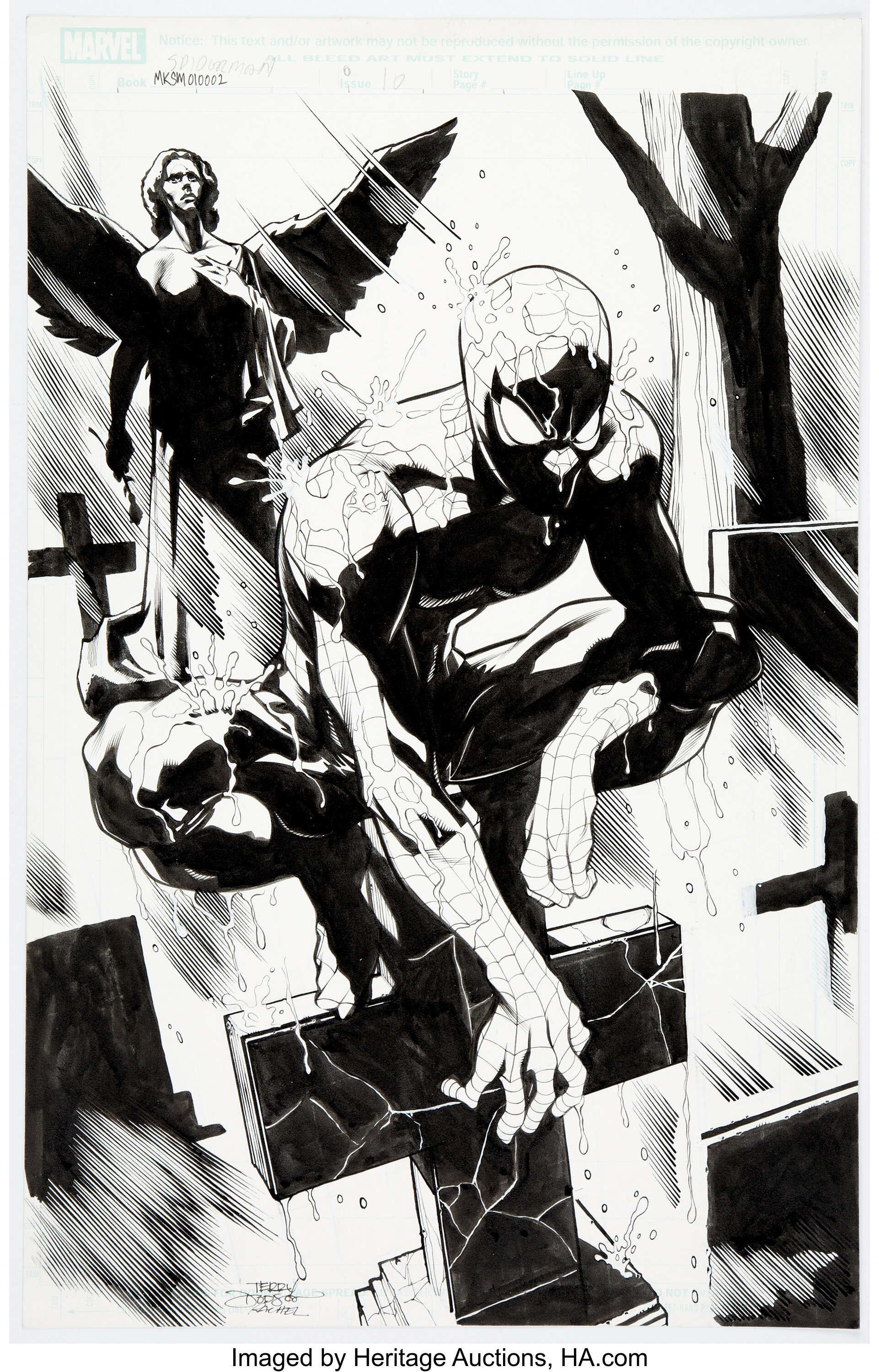 Terry Dodson and Rachel Dodson Marvel Knights Spider-Man #10 Splash ...