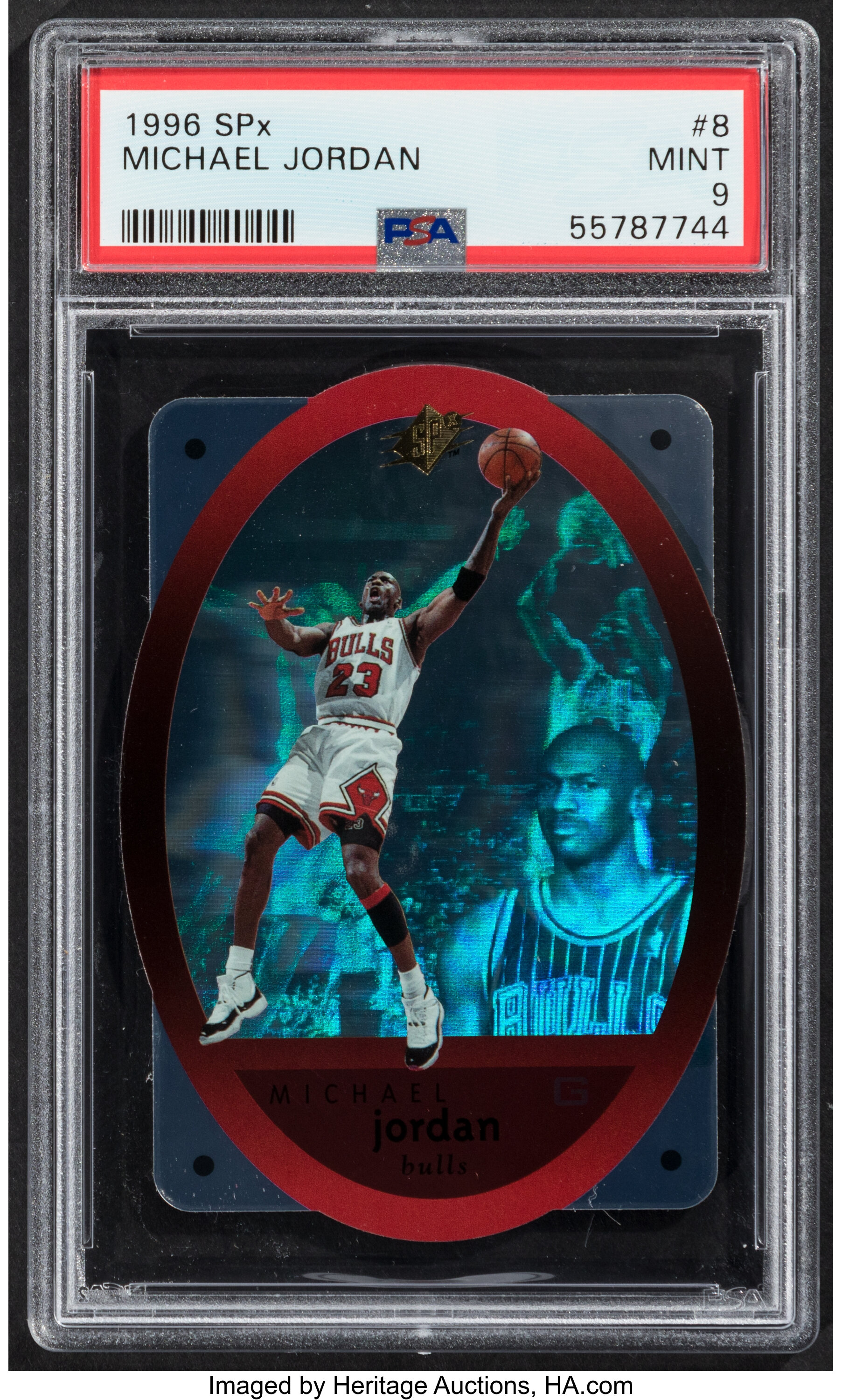 1996 SPx Michael Jordan #8 PSA Mint 9. ... Basketball Cards Singles ...