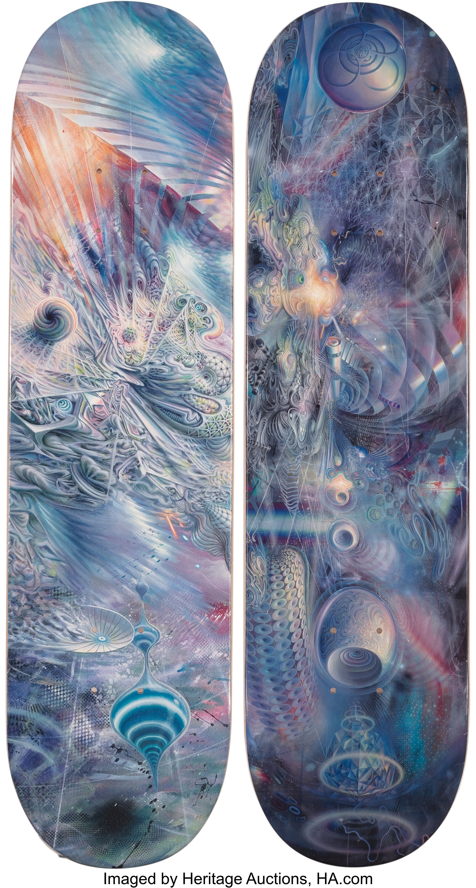 MARS-1 (Mario Martinez) (b. 1955). Invisible Domain and | Lot #42062 ...
