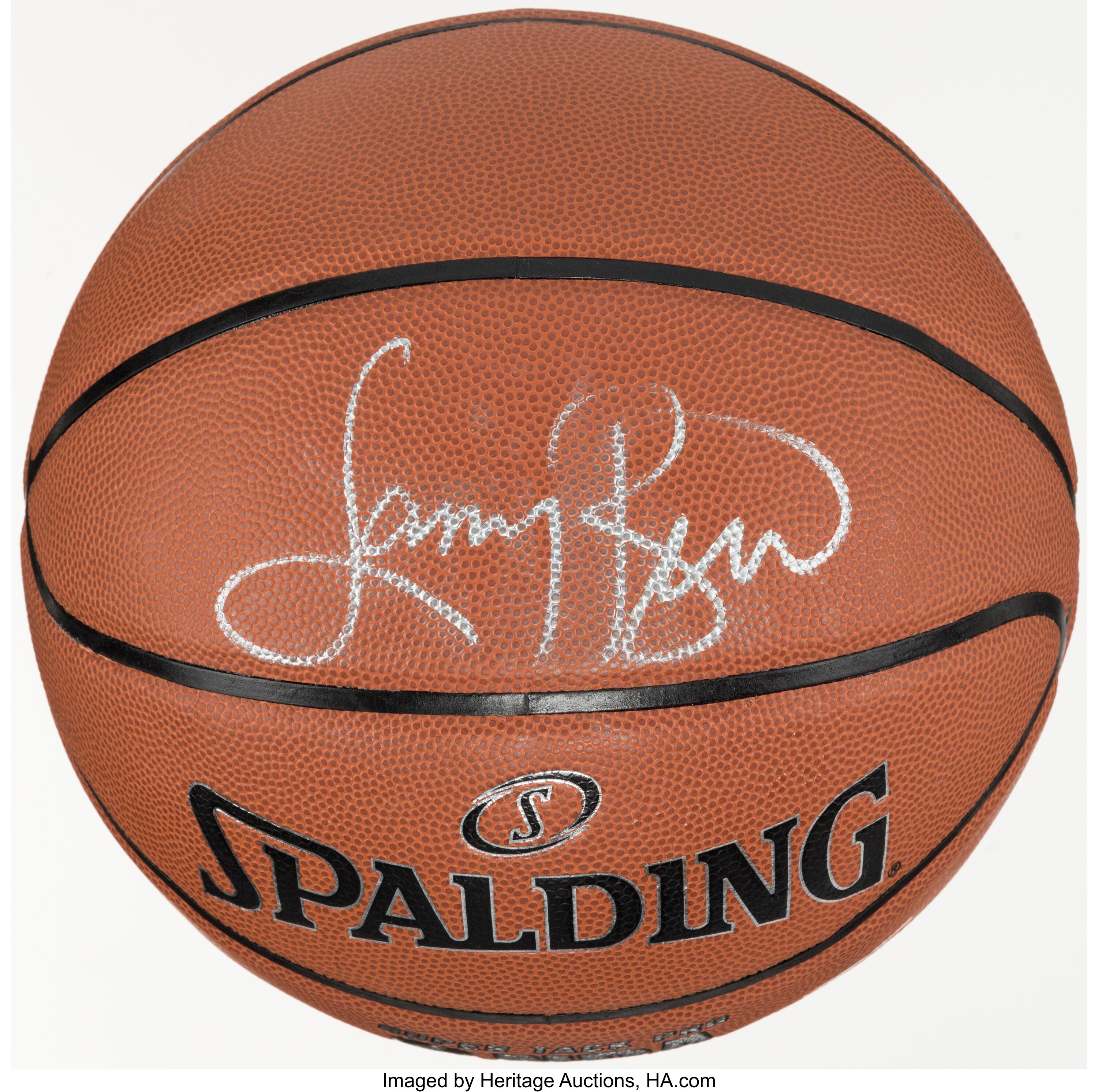 Larry Bird Single Signed Basketball.... Basketball Collectibles | Lot ...