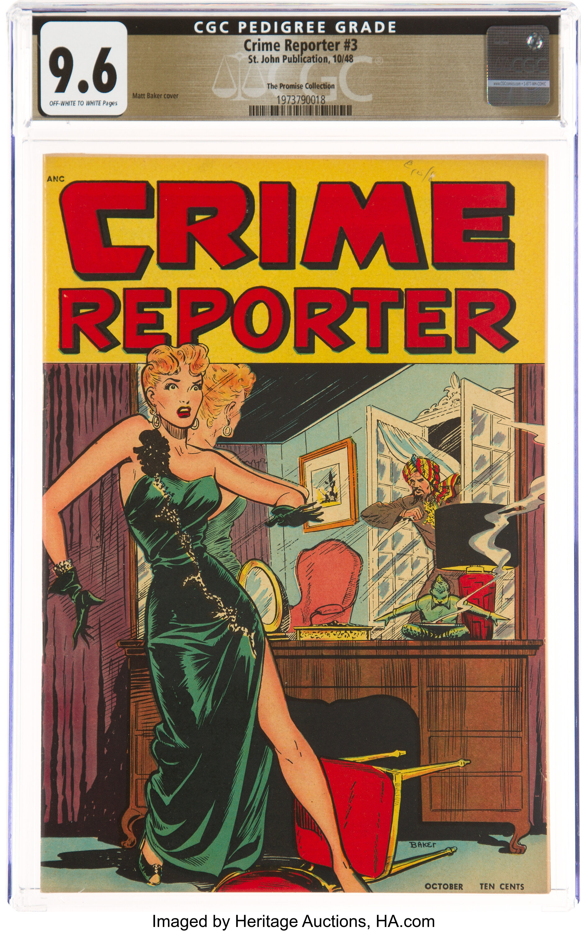 How Much Is Crime Reporter #3 Worth? Browse Comic Prices | Heritage ...