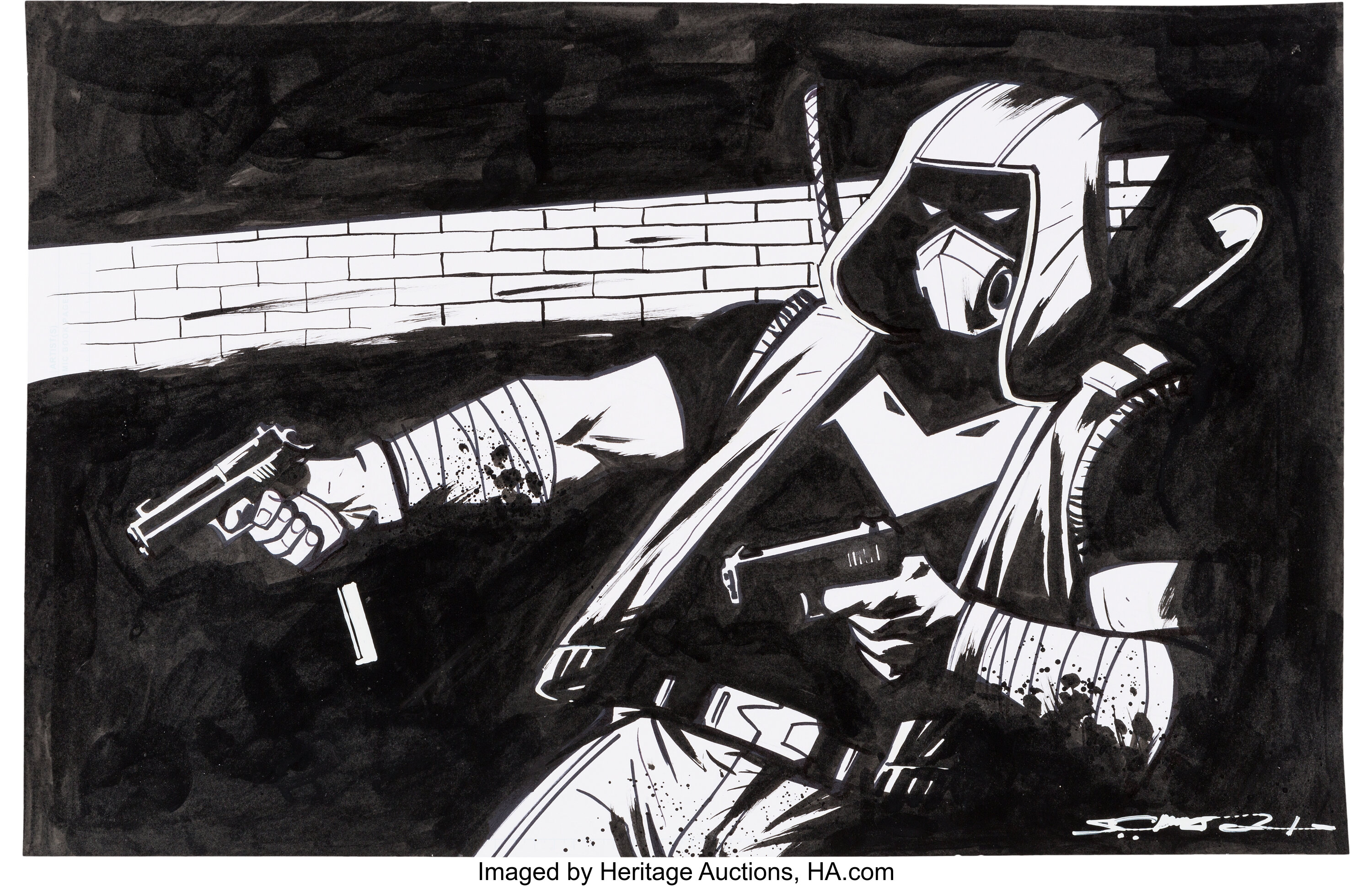 Shawn Martinbrough - Red Hood Illustration Original Art (2021 ...