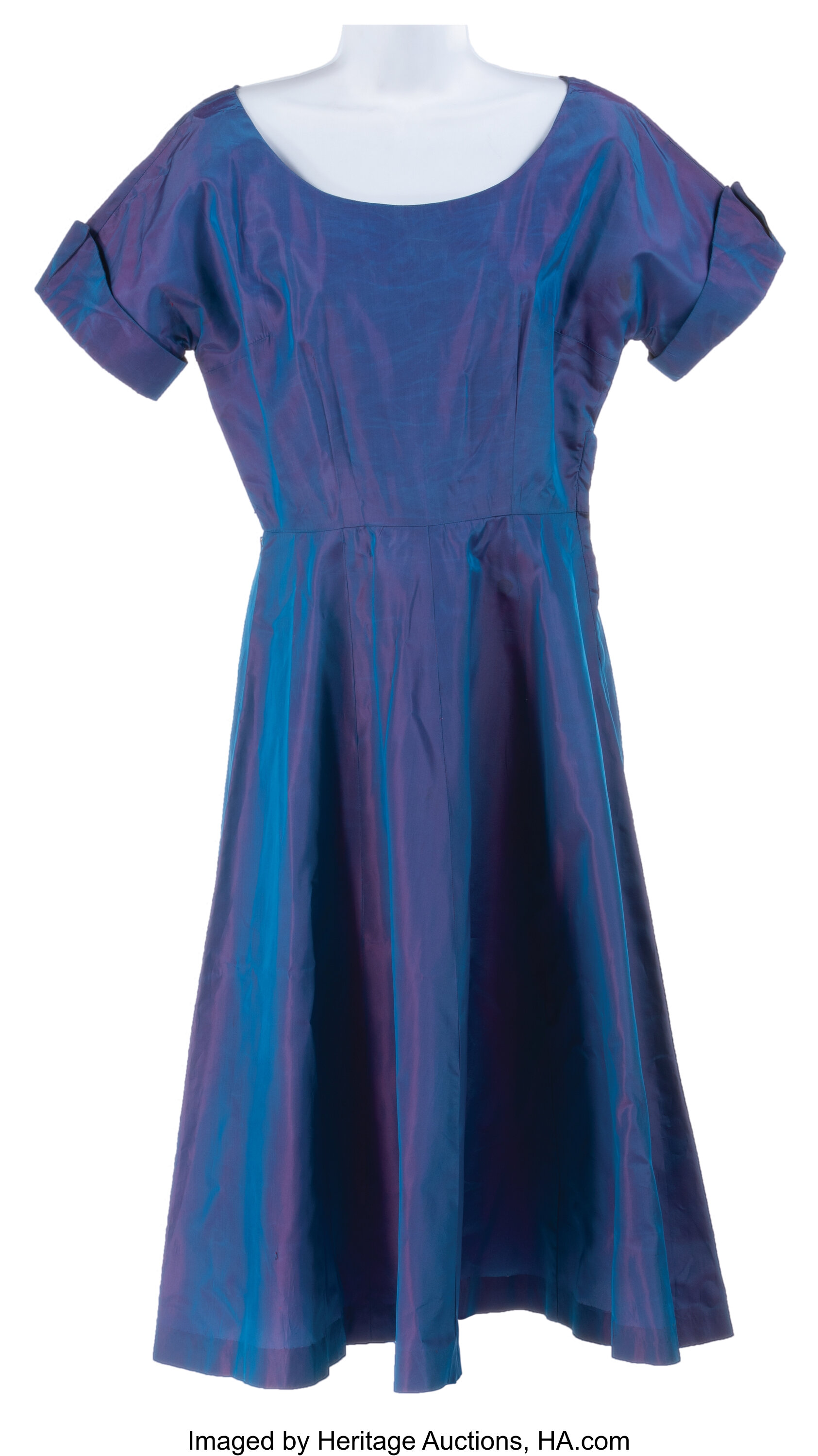 Lucille Ball "Lucy" Iridescent Dress from I Love Lucy (Desilu, | Lot ...