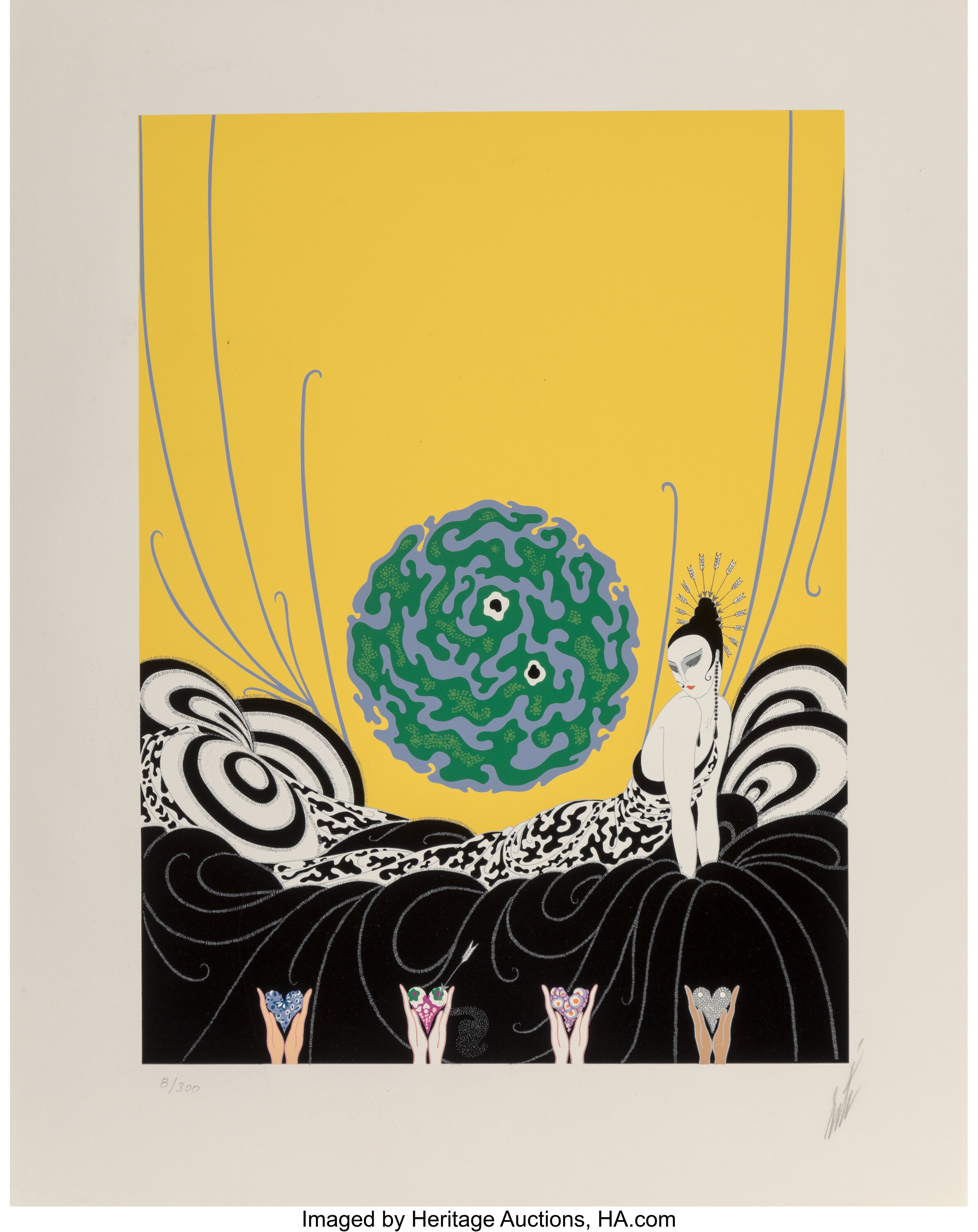 Erté (Romain de Tirtoff) (Russian/French, 1892-1990). Selection of ...