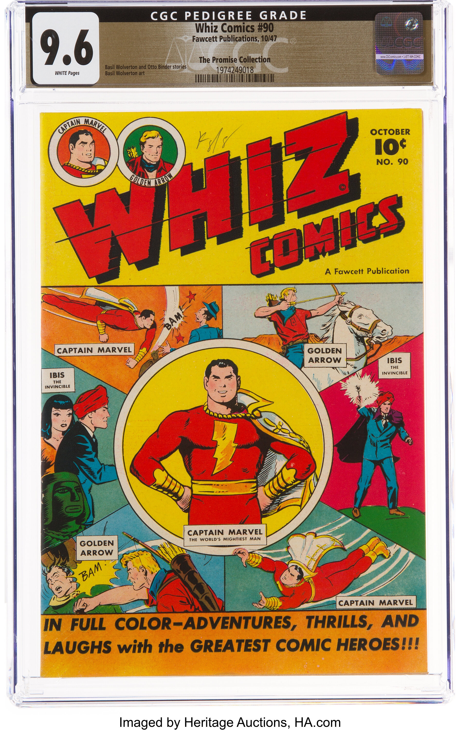 How Much Is Whiz Comics #90 Worth? Browse Comic Prices | Heritage Auctions