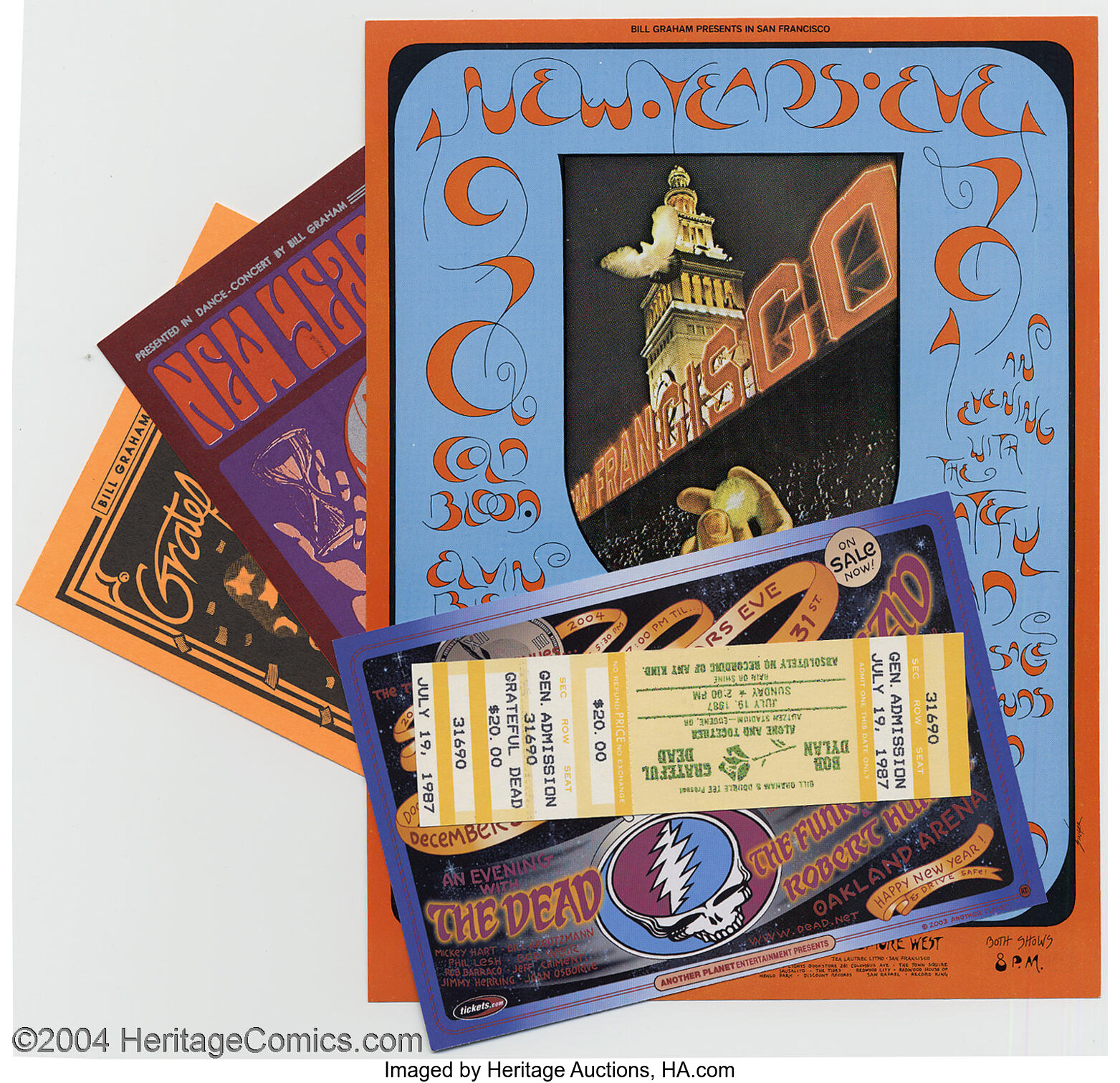 Grateful Dead - Music Memorabilia Group, "Five Decades of the Dead ...