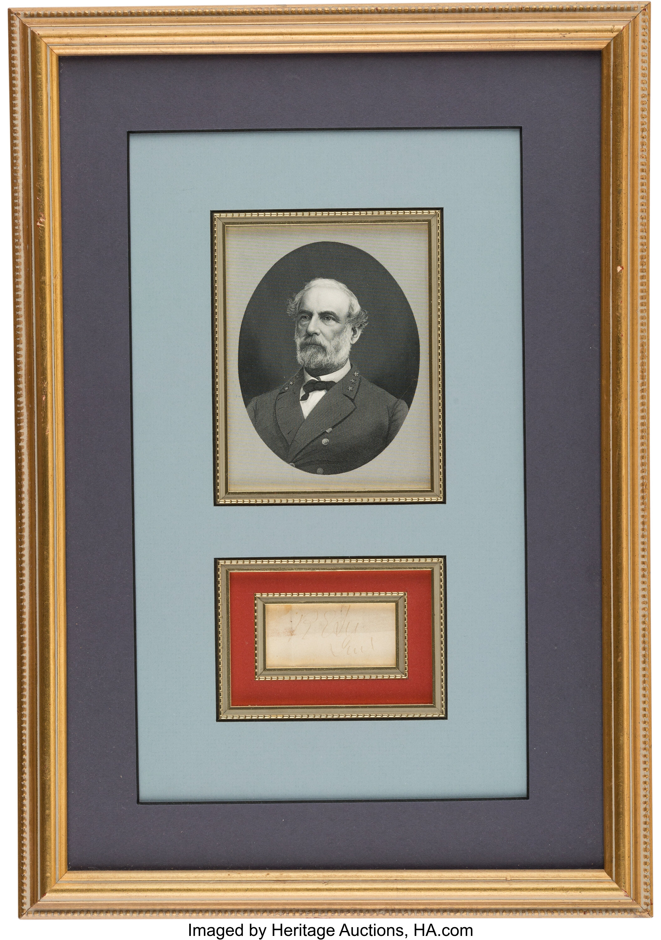 Robert E. Lee Signature. ... Autographs Military Figures | Lot #47227 ...