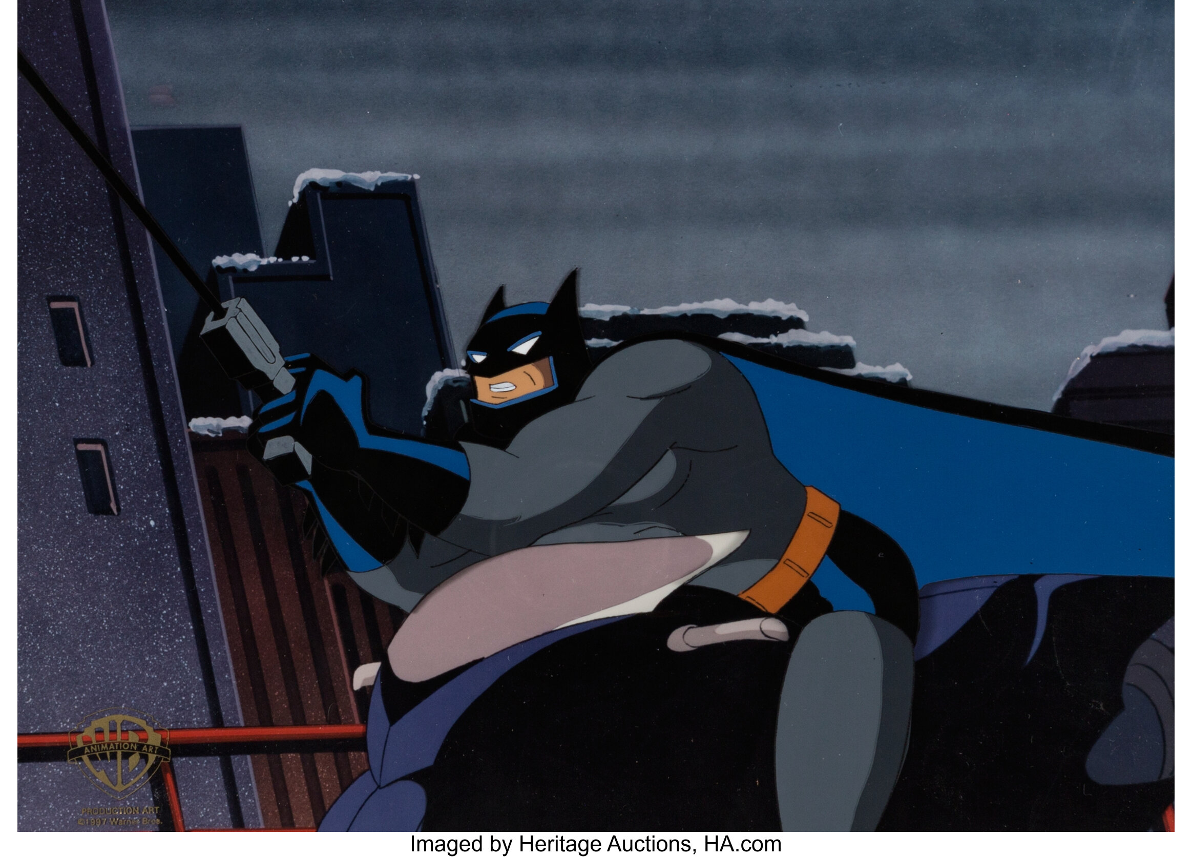 Batman: The Animated Series "Terror in the Sky" Batman Production | Lot ...