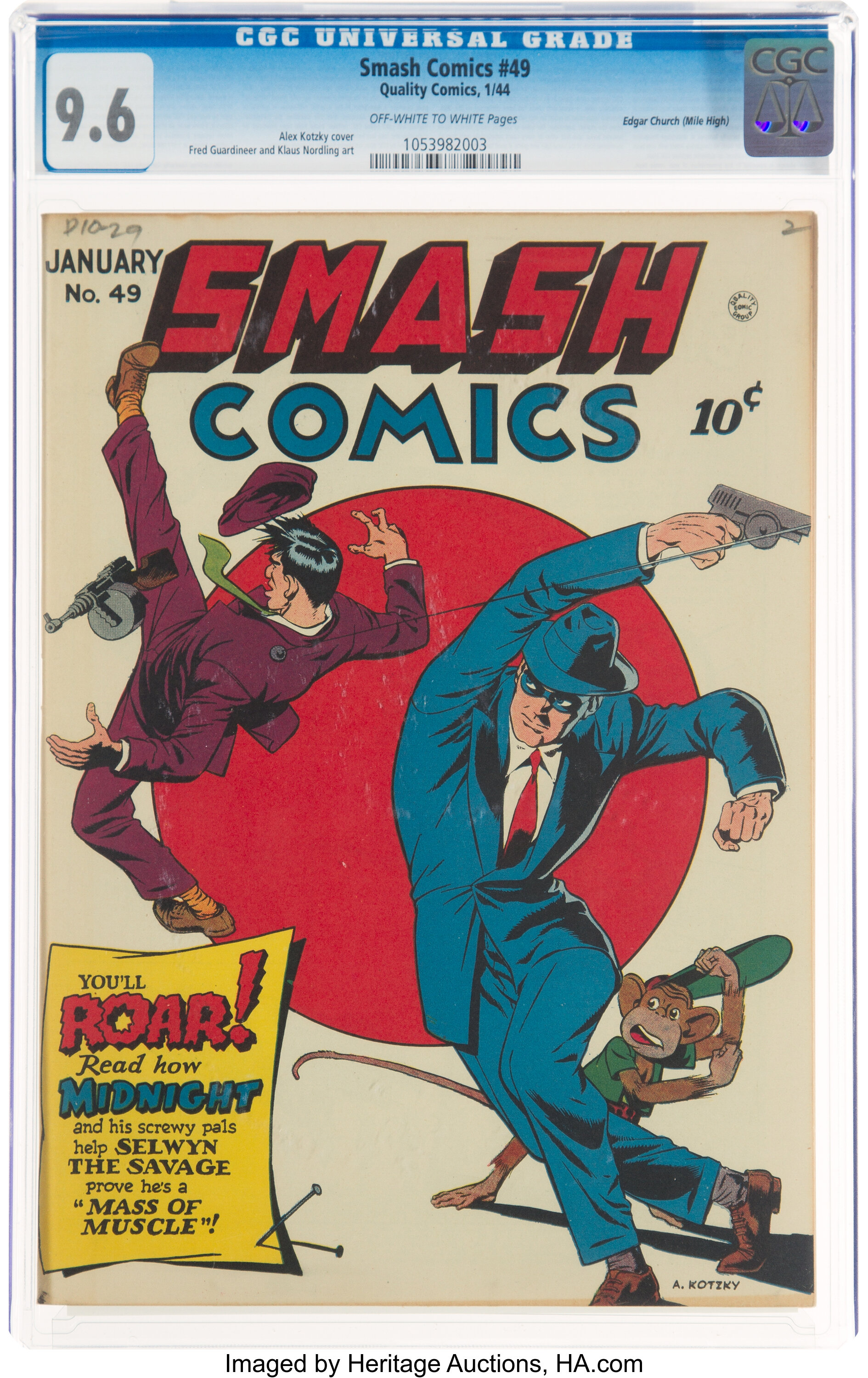 How Much Is Smash Comics #49 Worth? Browse Comic Prices | Heritage Auctions