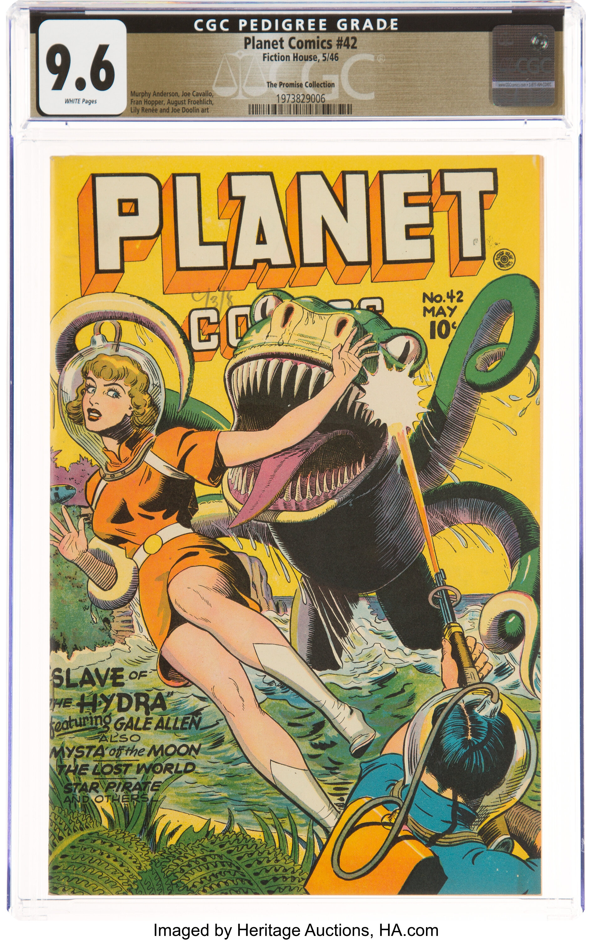 How Much Is Planet Comics #42 Worth? Browse Comic Prices | Heritage ...