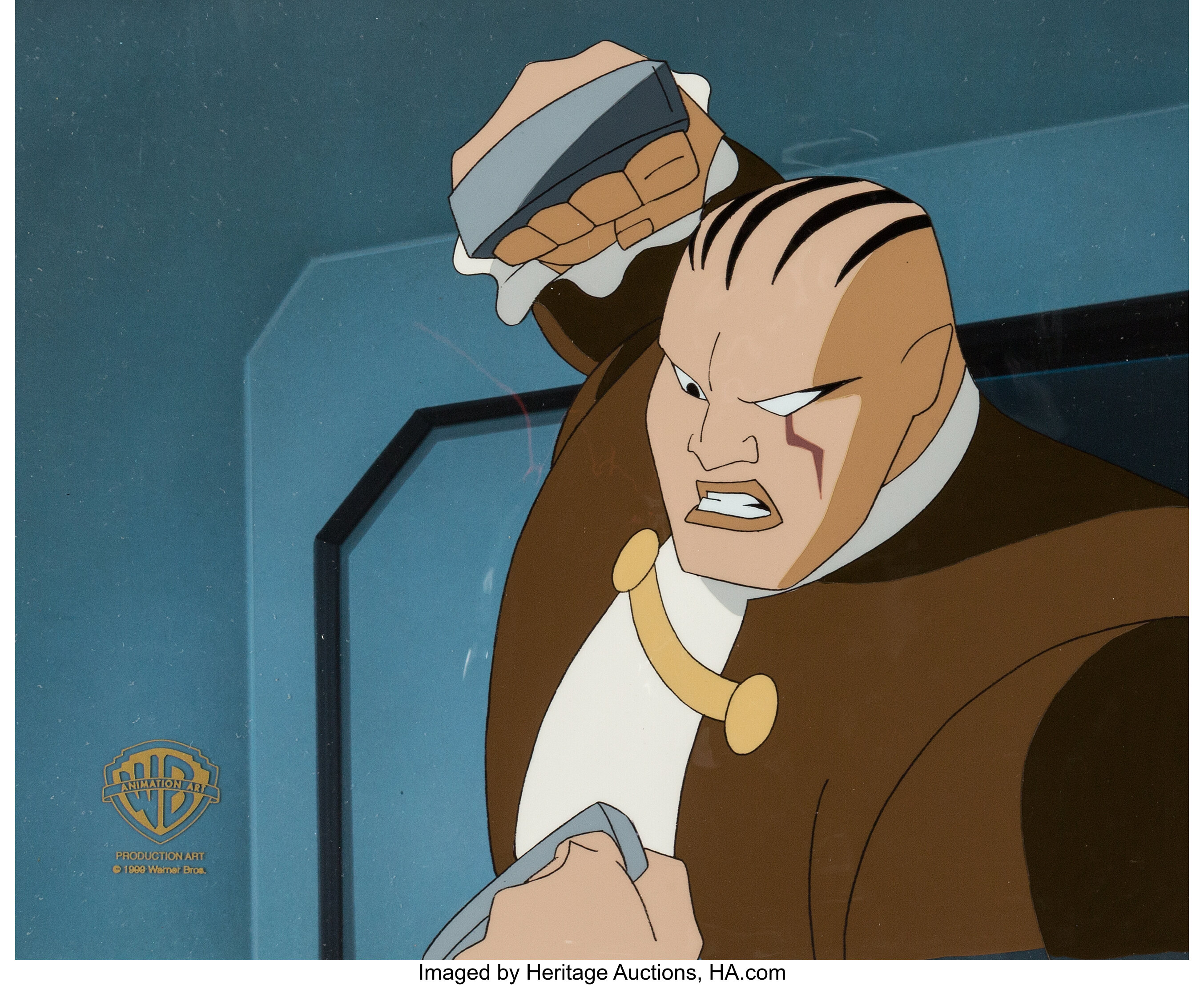 Batman Beyond "Rebirth Part 2" Mr. Fixx Production Cel (Warner | Lot ...