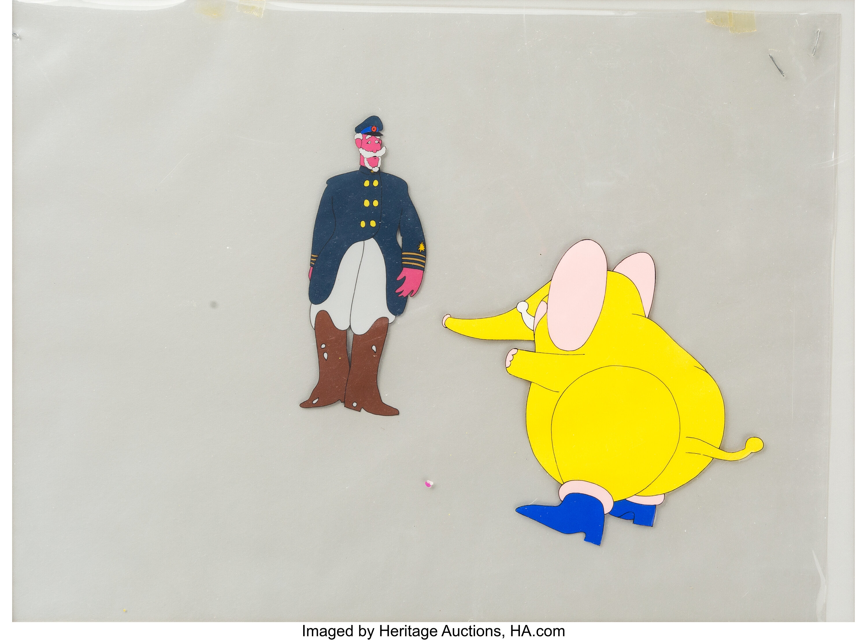 The Beatles Yellow Submarine Captain Fred and Elephant Monster | Lot ...