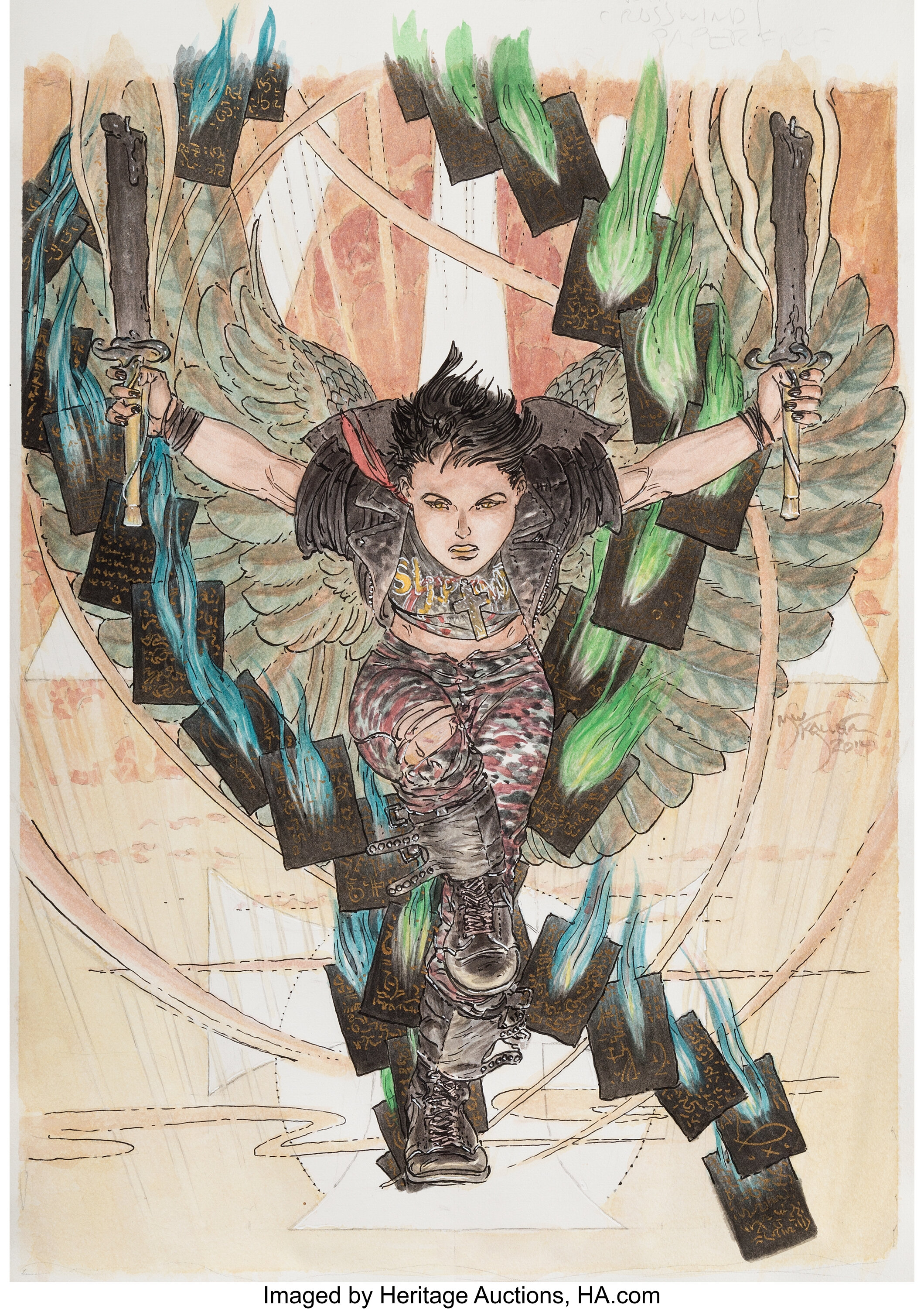 Michael Kaluta Mage: The Ascension 20th Anniversary Illustration | Lot ...