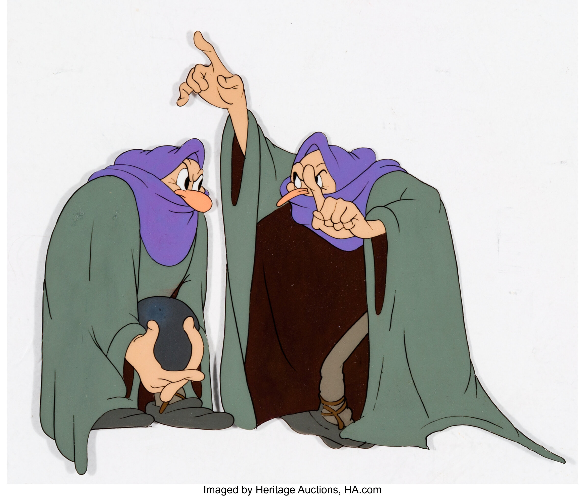 Gulliver's Travels Production Cel (Max Fleischer, 1939).... | Lot ...